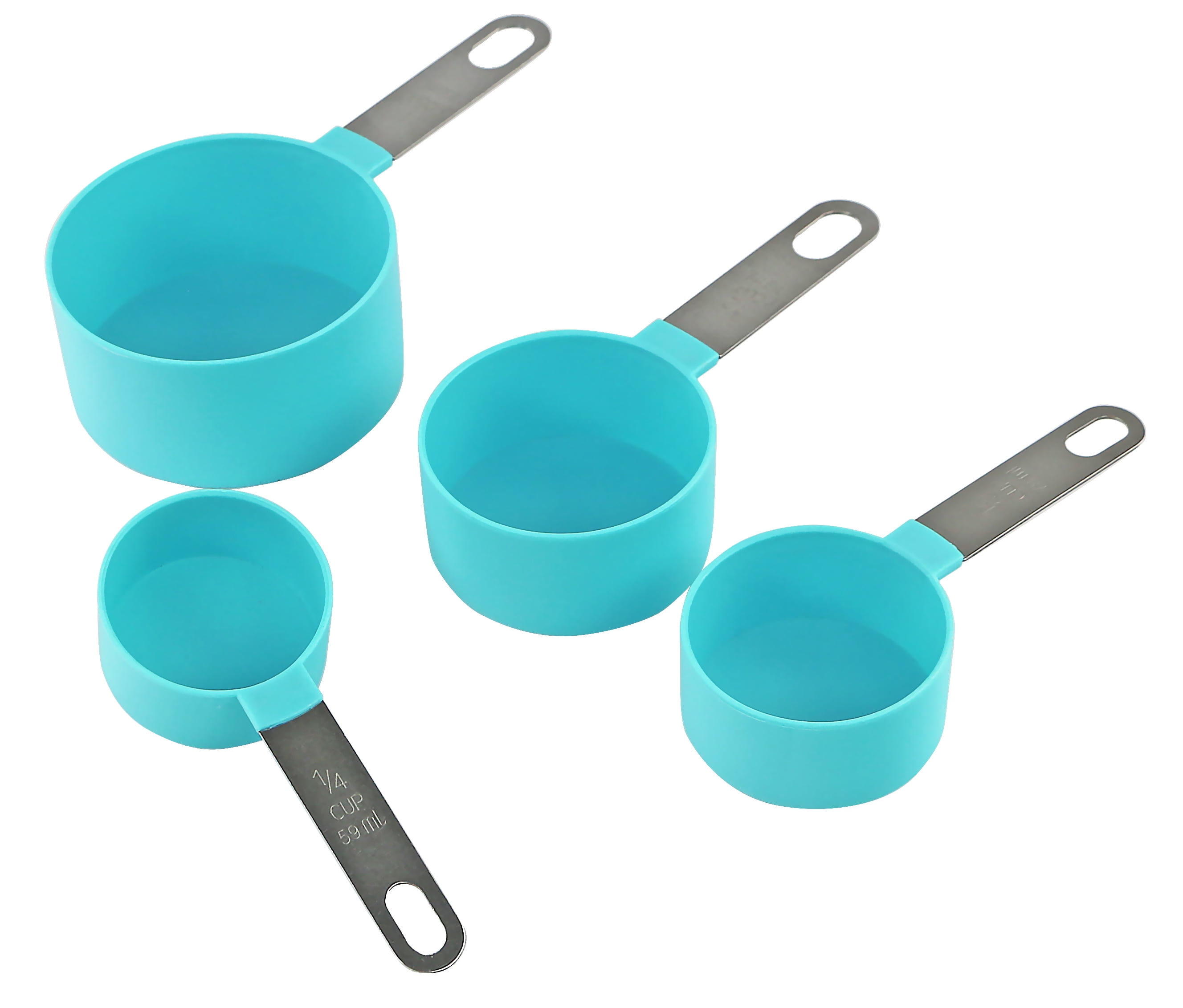 Reston Lloyd 4pc Measuring Cups for Dry & Liquid Ingredients, Food ...