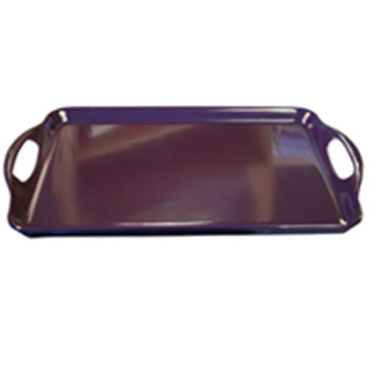 Reston Lloyd Calypso Basics Rectangular Melamine Tray - Plum - Walmart.com