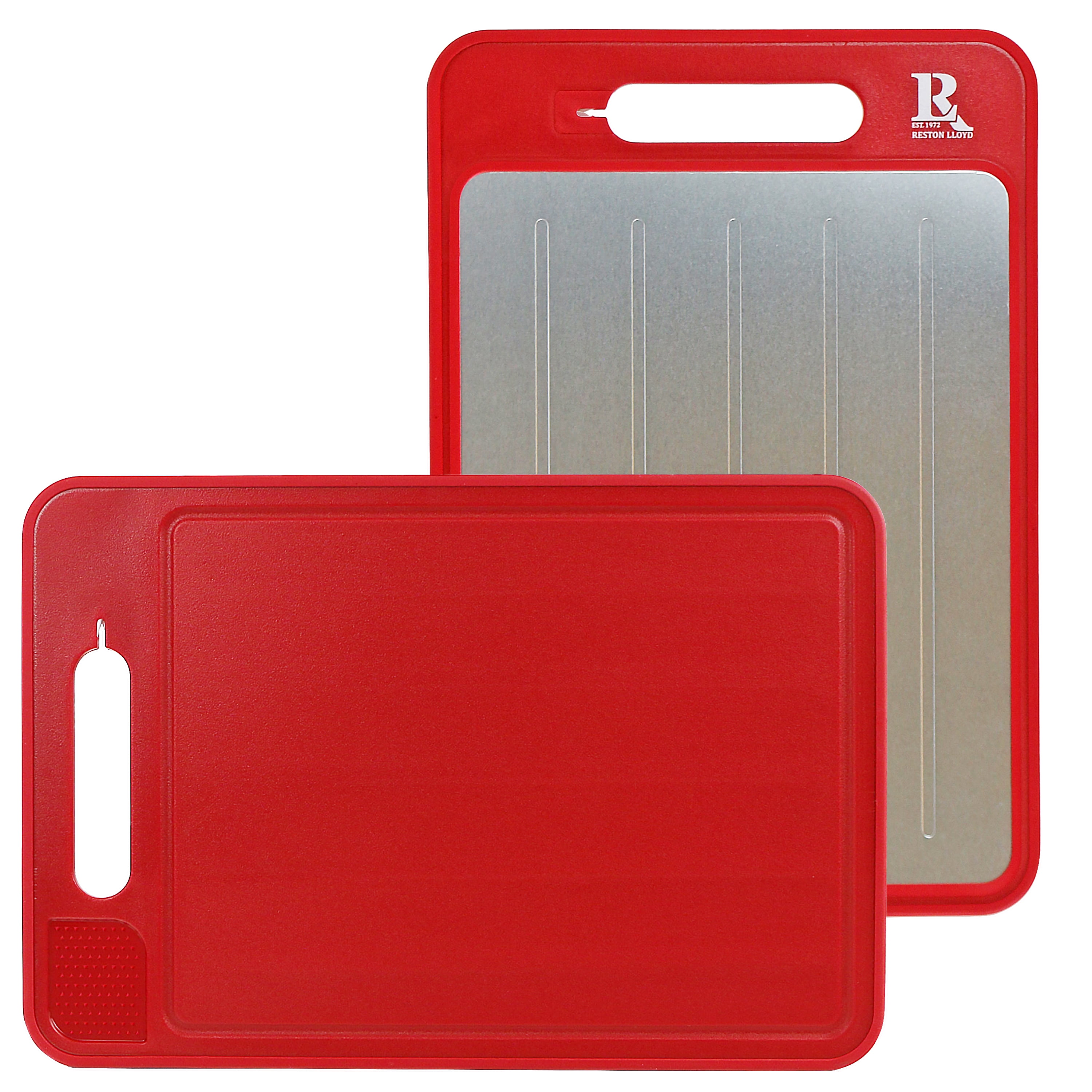Reston Lloyd Cutting Board with Defrosting Tray, Zester & Knife ...