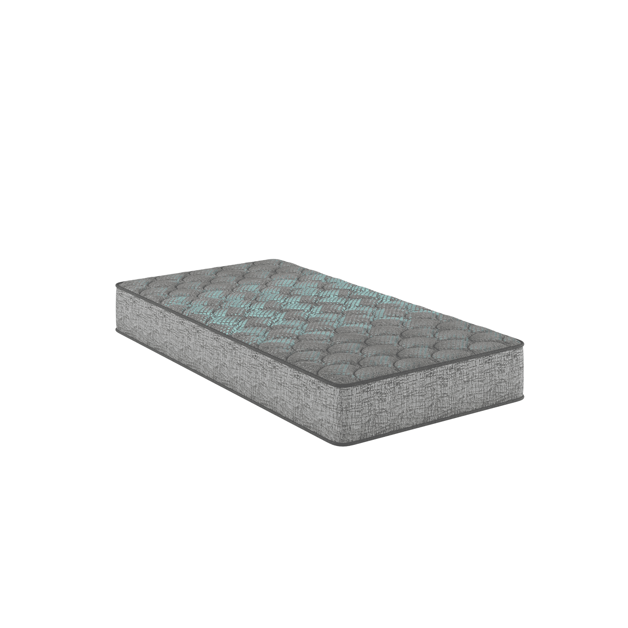 Restonic Comfort Care 7" Foam Core Mattress - Twin Size, Medium Firm ...
