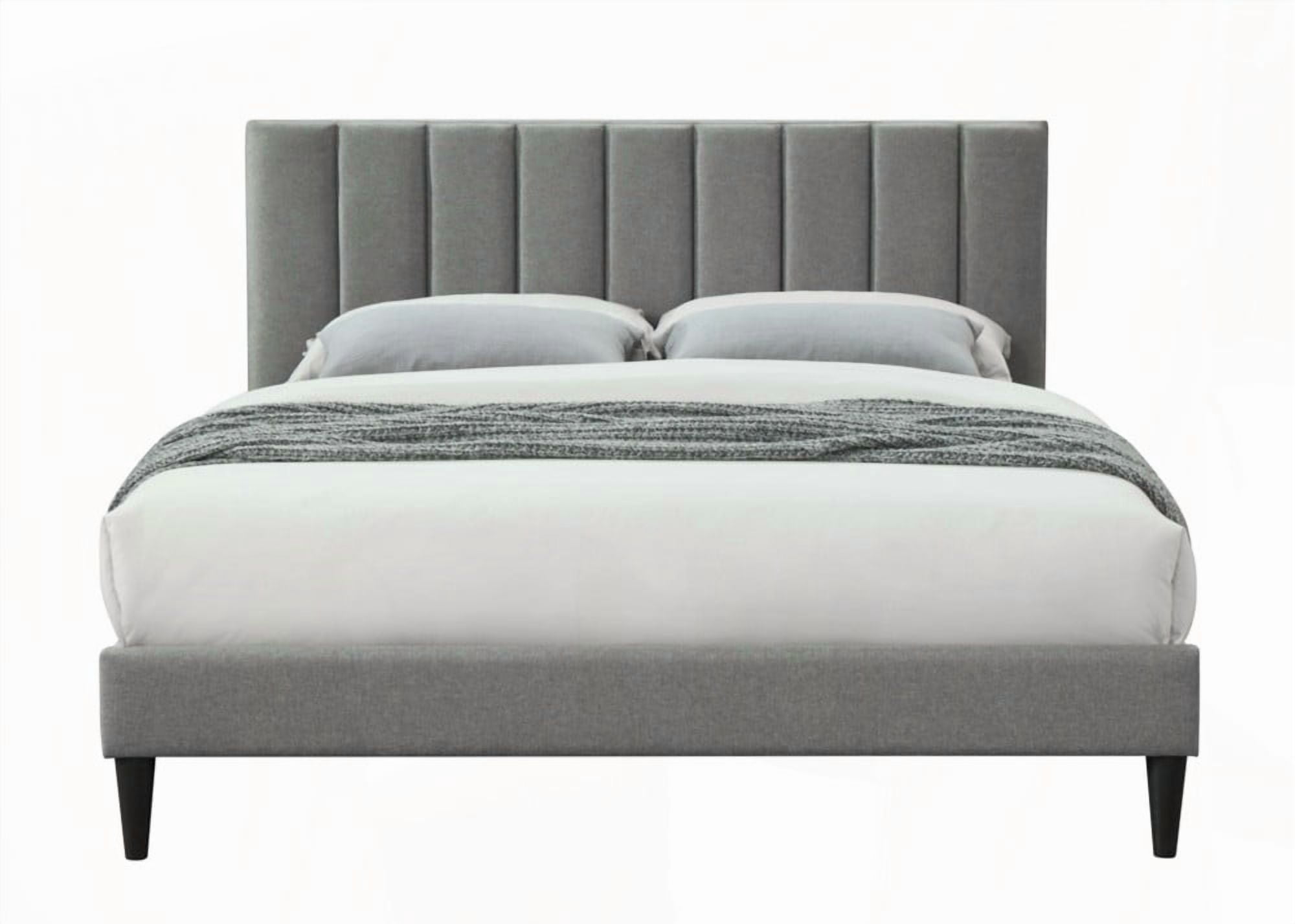 Restonic King Sized Bed in a Box w/ USB - Channel Design & Polyester ...