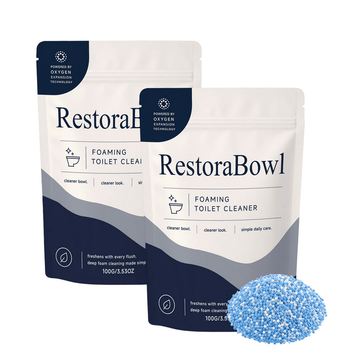 Restorabowl Toilet Bowl Cleaner Foam, Foaming Toilet Cleaner for Daily ...