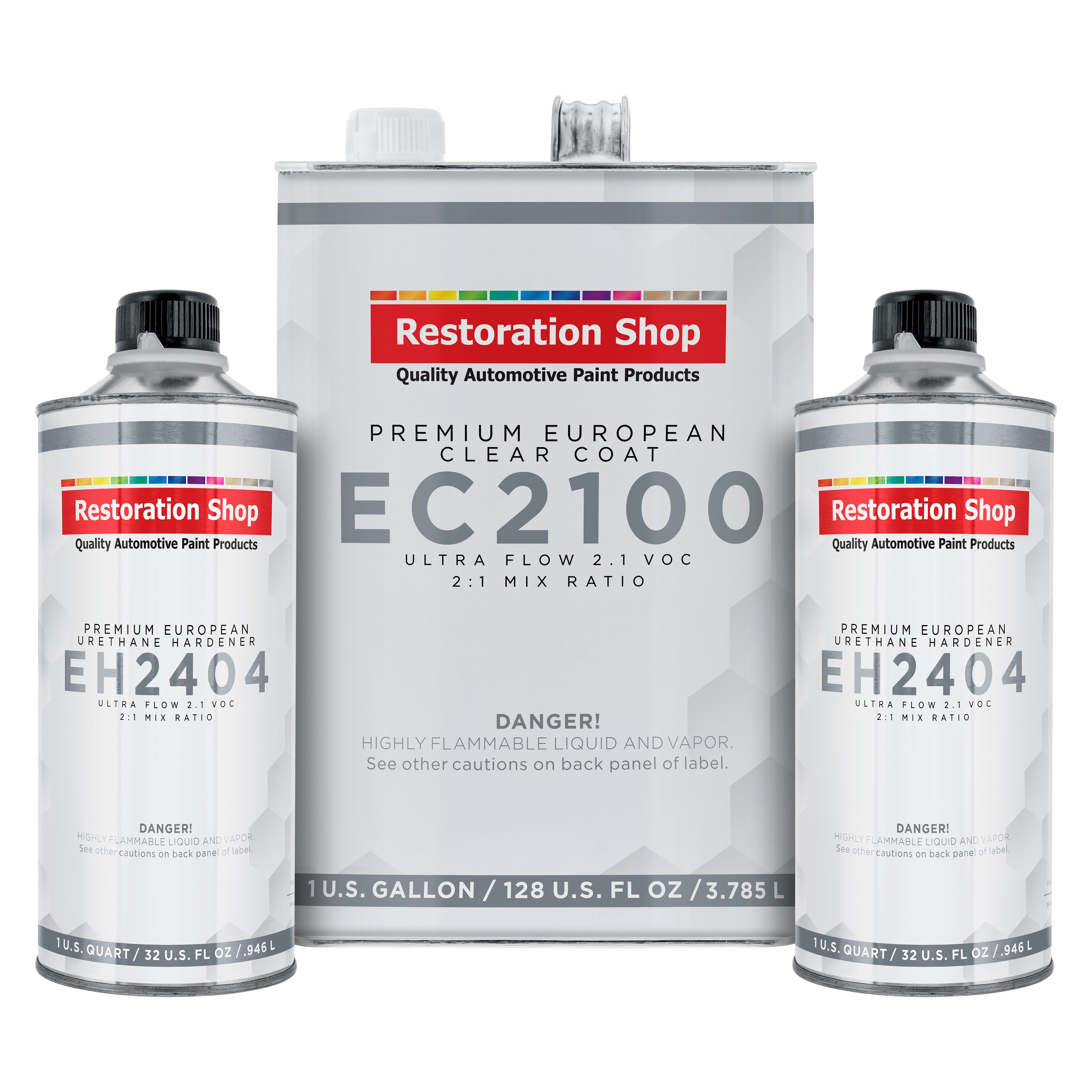 Restoration Shop 1.5 Gallon Ultra Flow Premium European Clearcoat Auto ...
