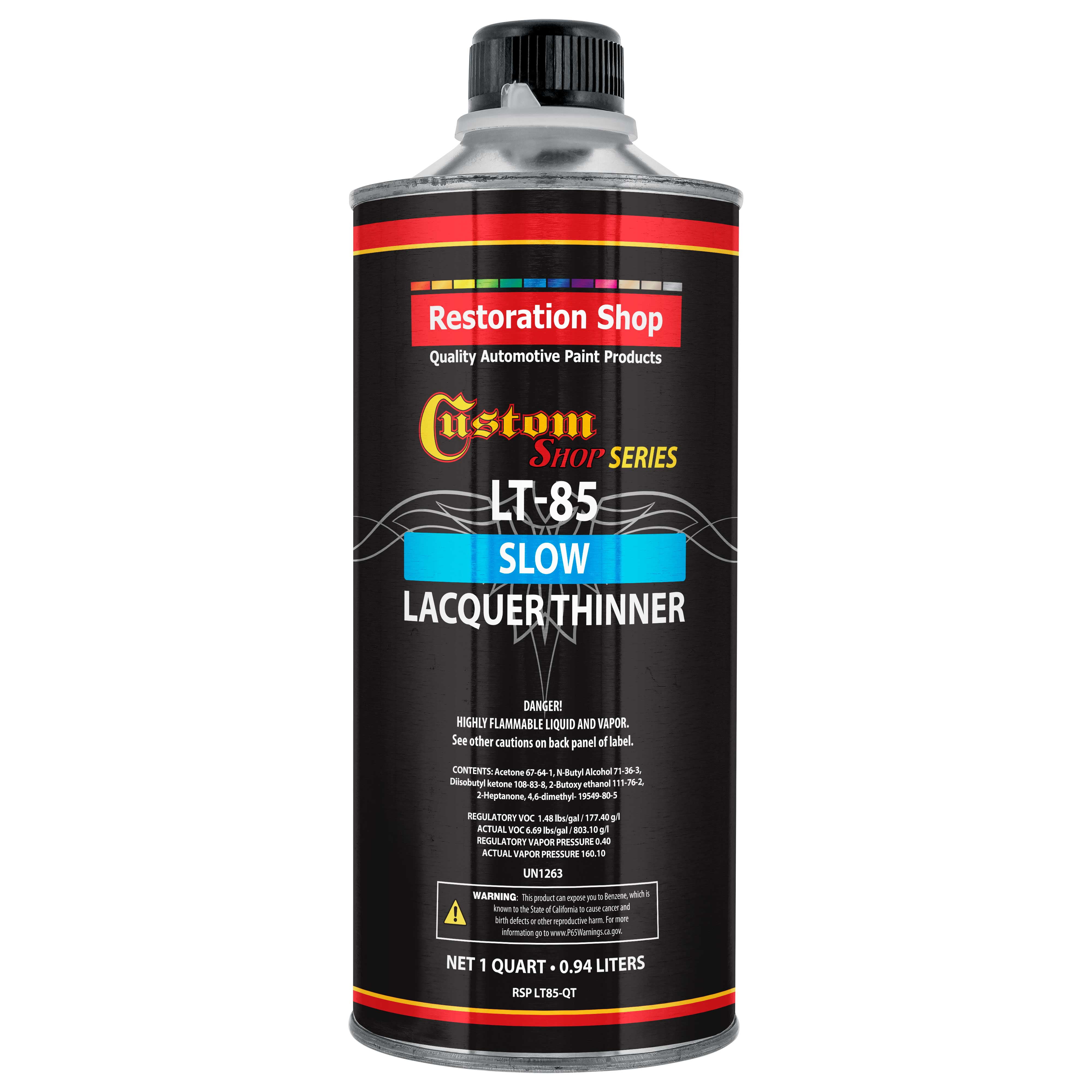 Restoration Shop Acrylic Lacquer Slow High Gloss Thinner - Walmart.com