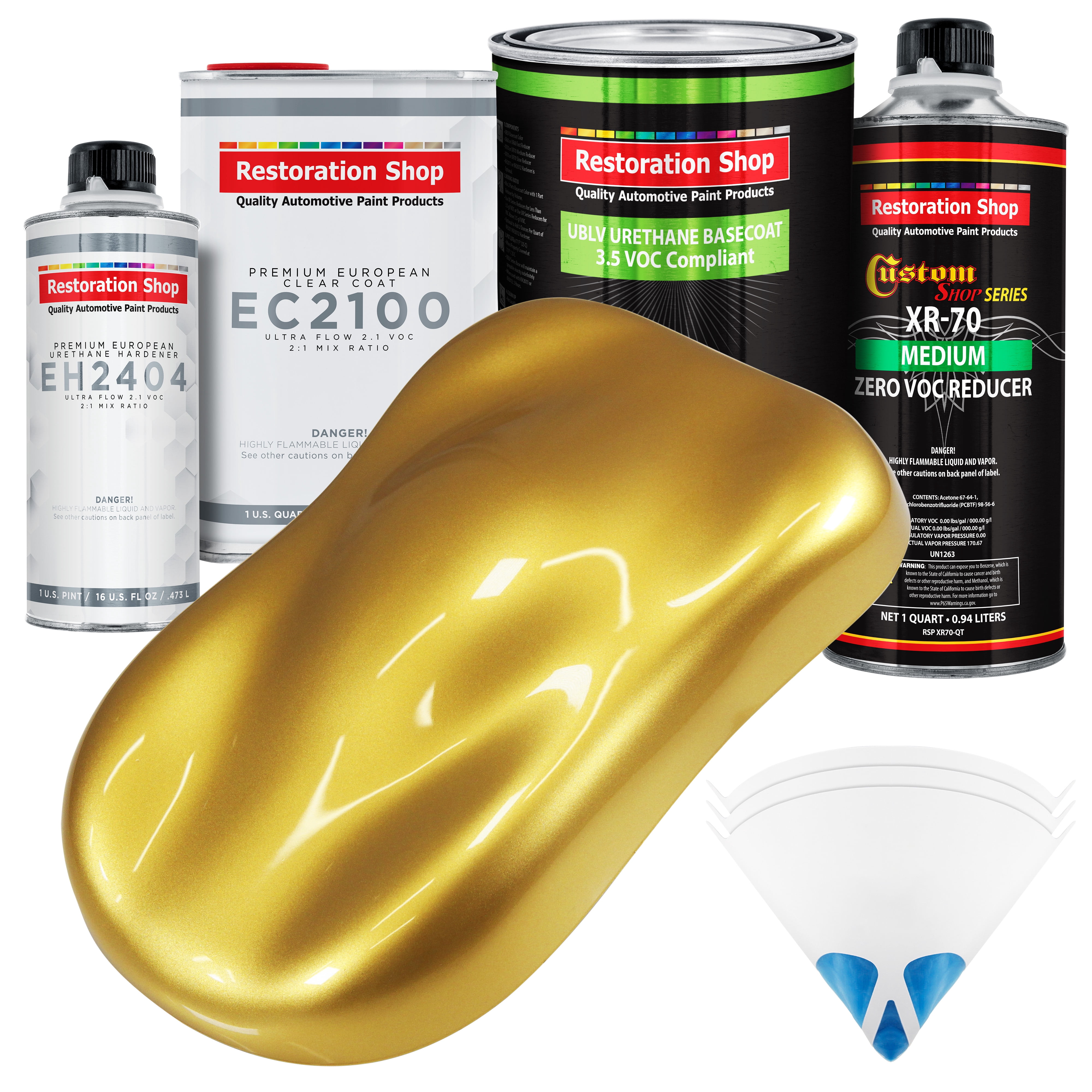 Restoration Shop - Anniversary Gold Metallic - Low V.O.C. Urethane ...