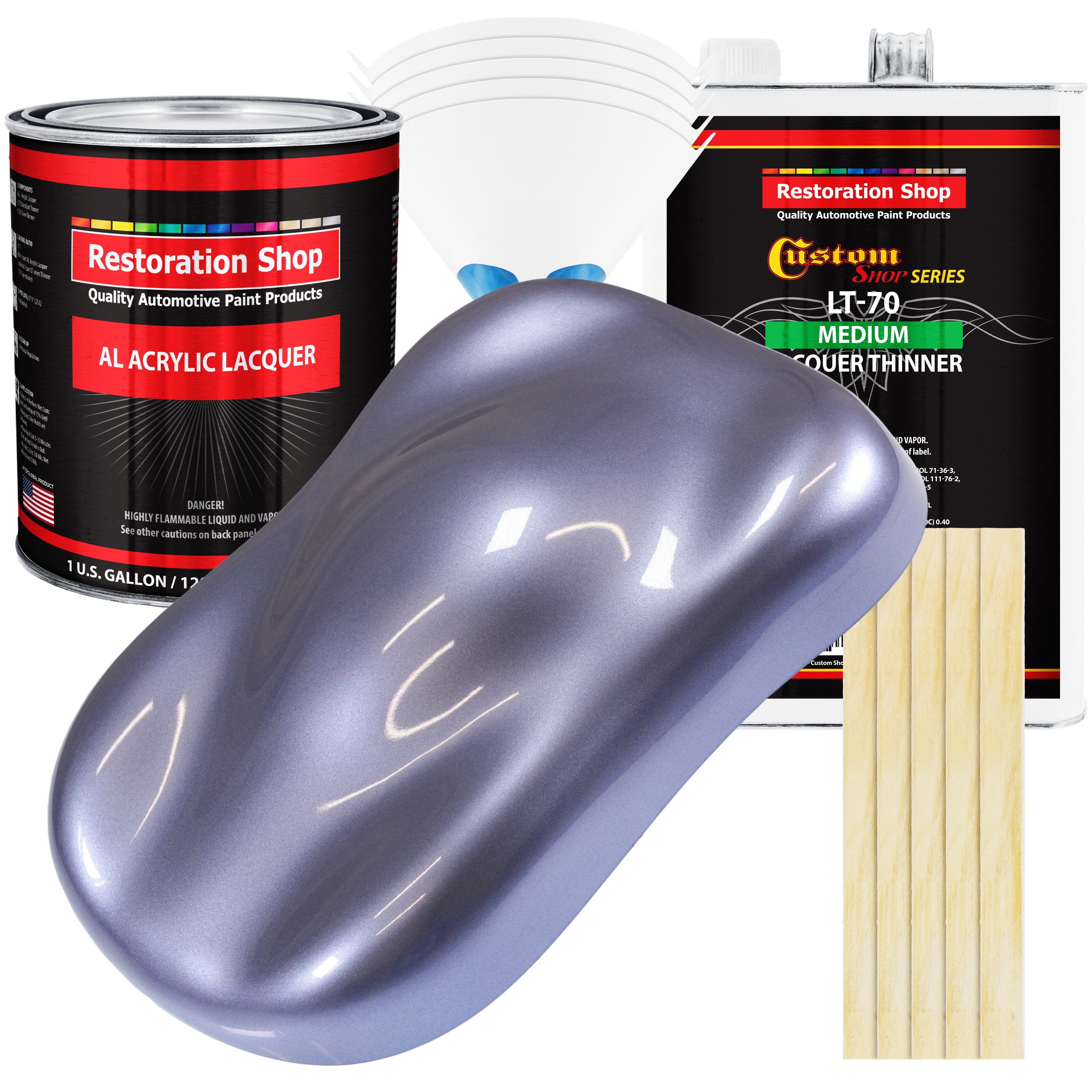 Restoration Shop - Astro Blue Metallic Acrylic Lacquer Auto Paint ...