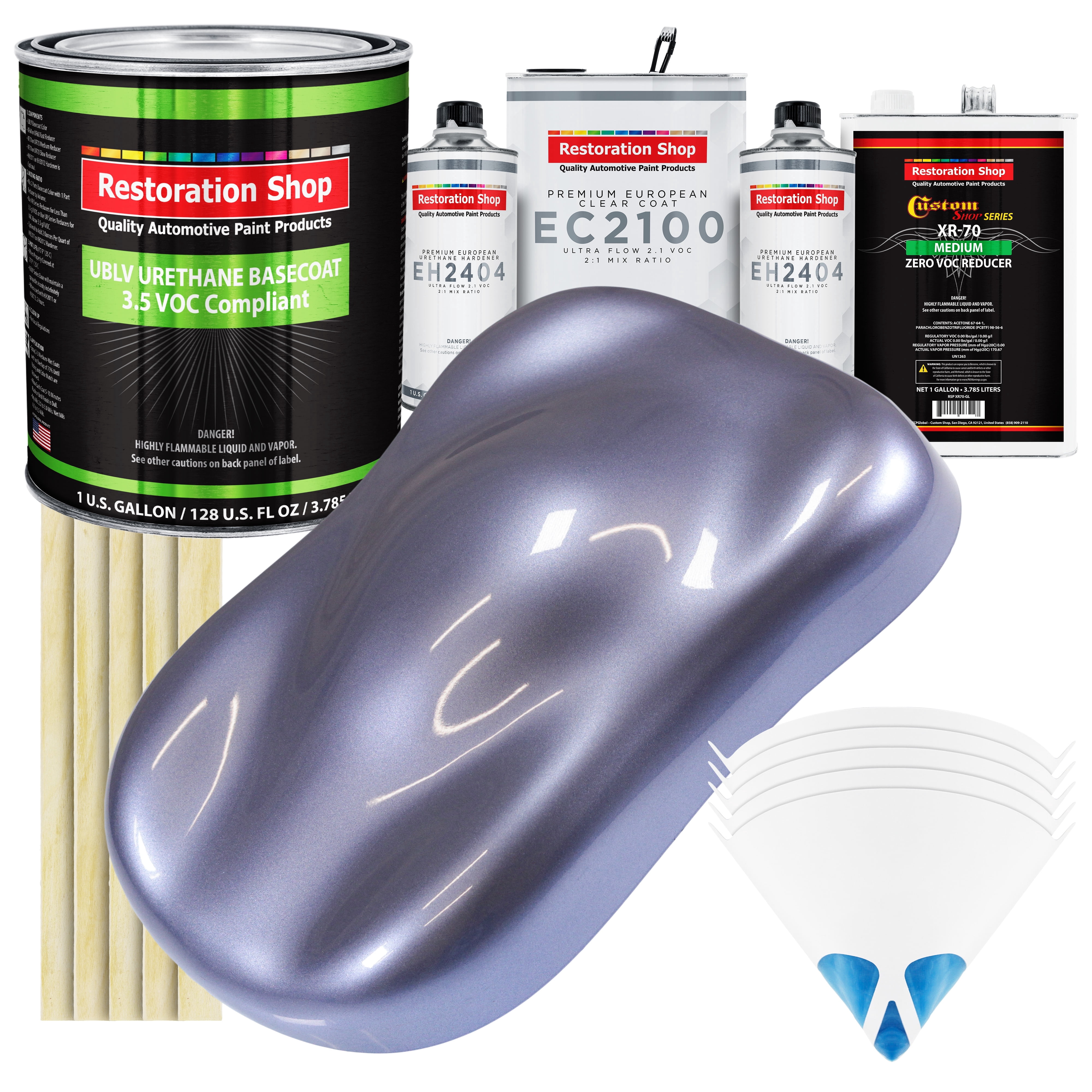 Restoration Shop - Astro Blue Metallic - Low V.O.C. Urethane Basecoat ...