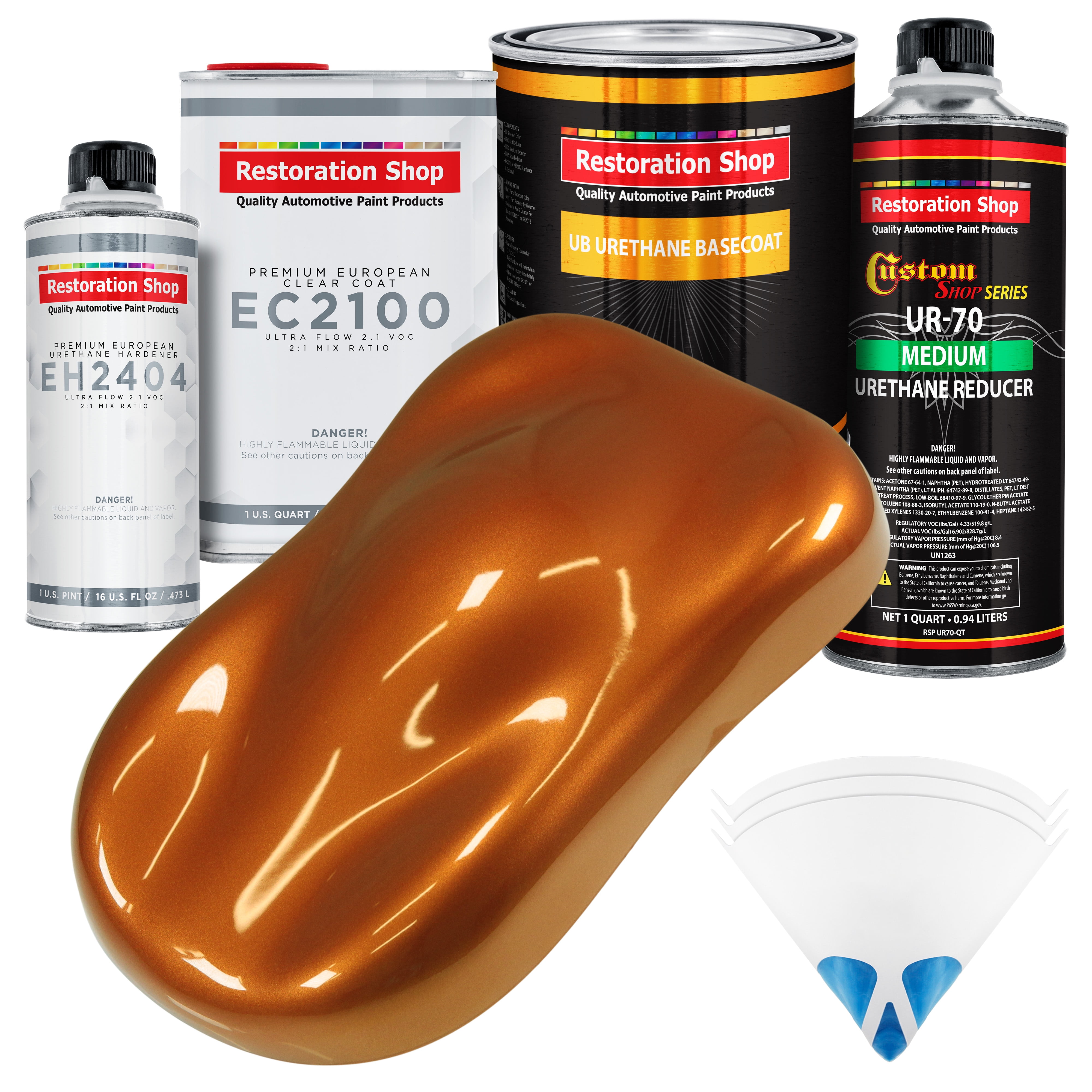 Restoration Shop - Atomic Orange Pearl Urethane Basecoat with European ...