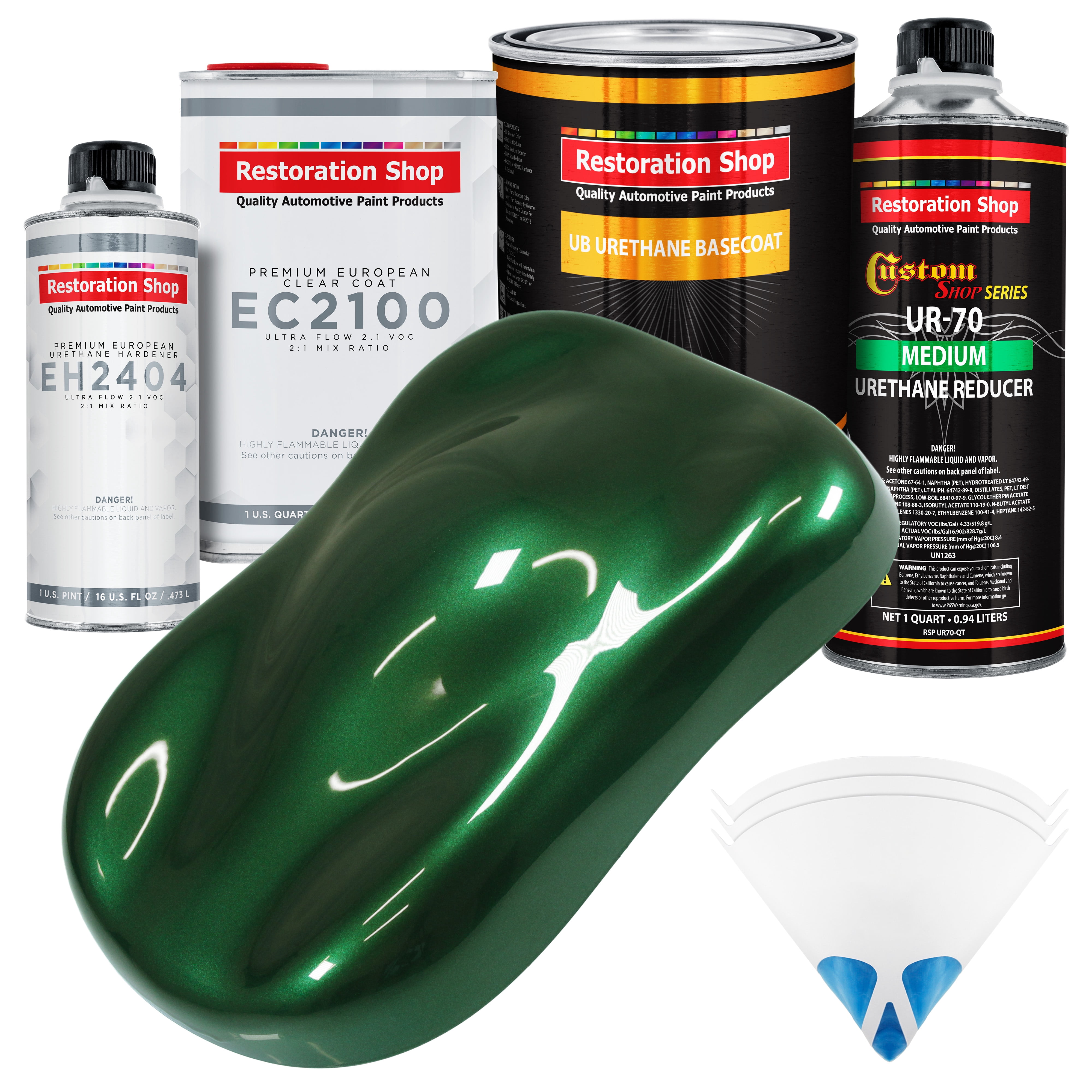 Restoration Shop - British Racing Green Metallic Urethane Basecoat with ...