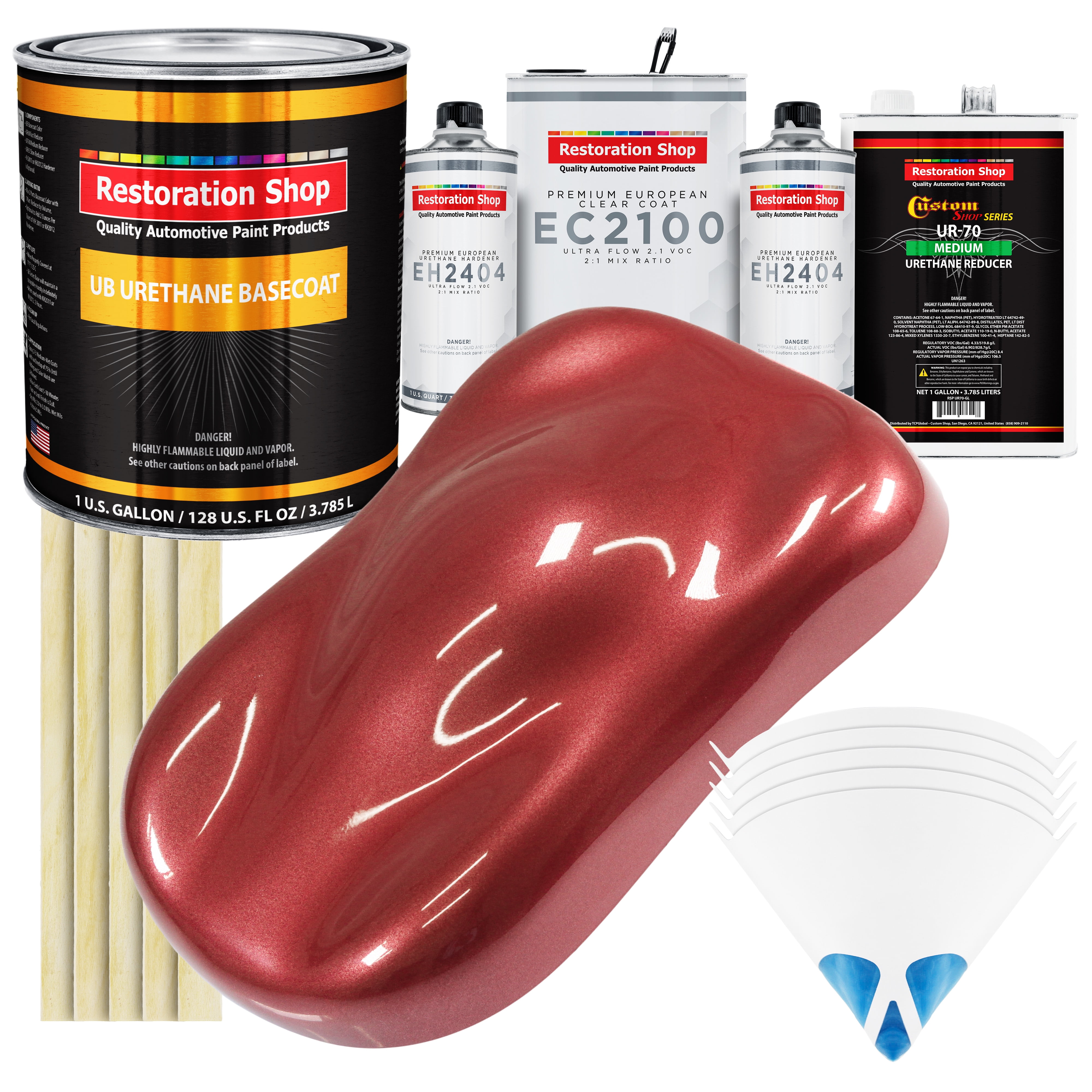 Restoration Shop - Candy Apple Red Metallic Urethane Basecoat with ...