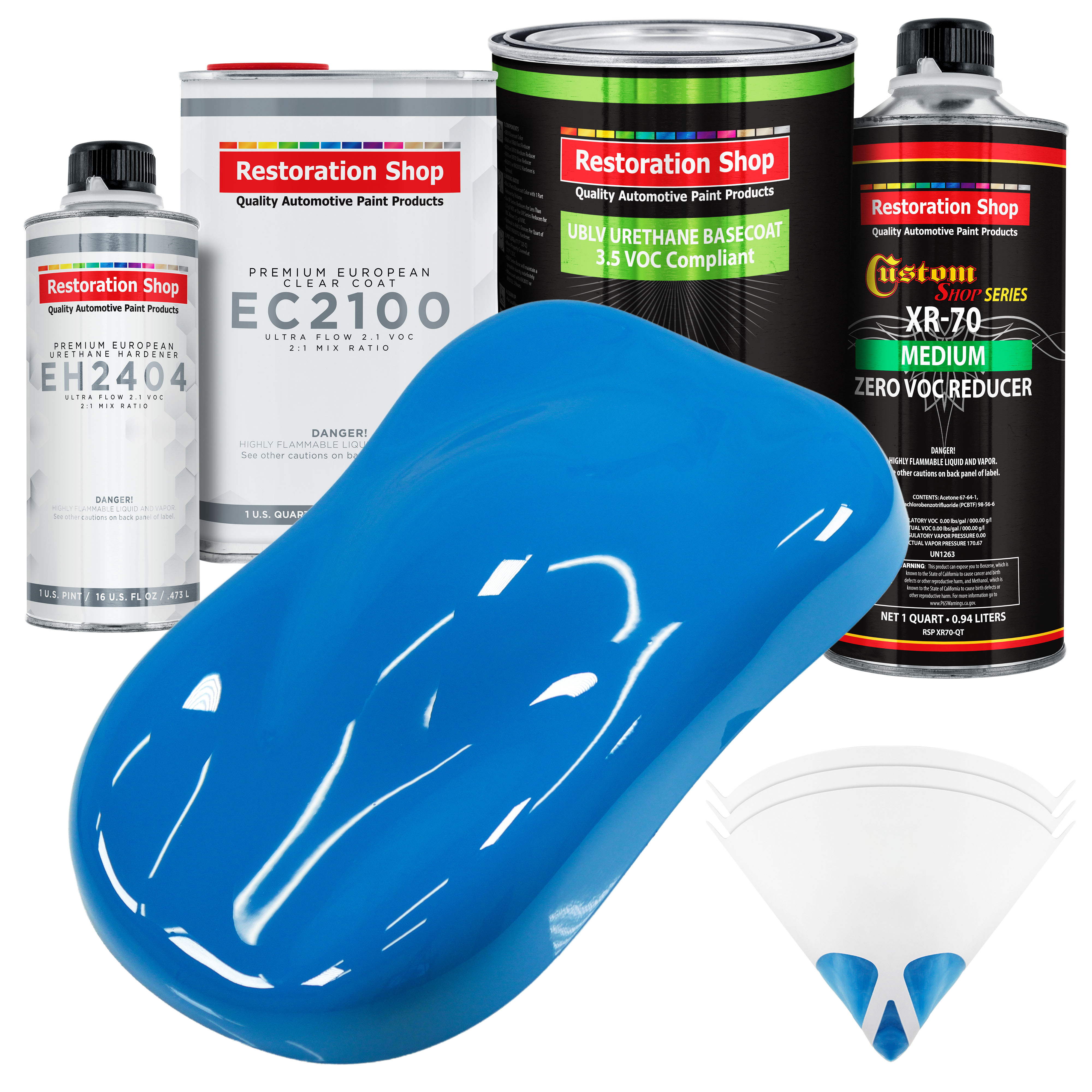 Restoration Shop - Coastal Highway Blue - Low V.O.C. Urethane Basecoat ...