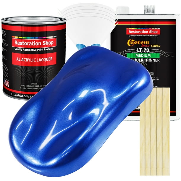 Restoration Shop - Cobalt Blue Metallic Acrylic Lacquer Auto Paint ...