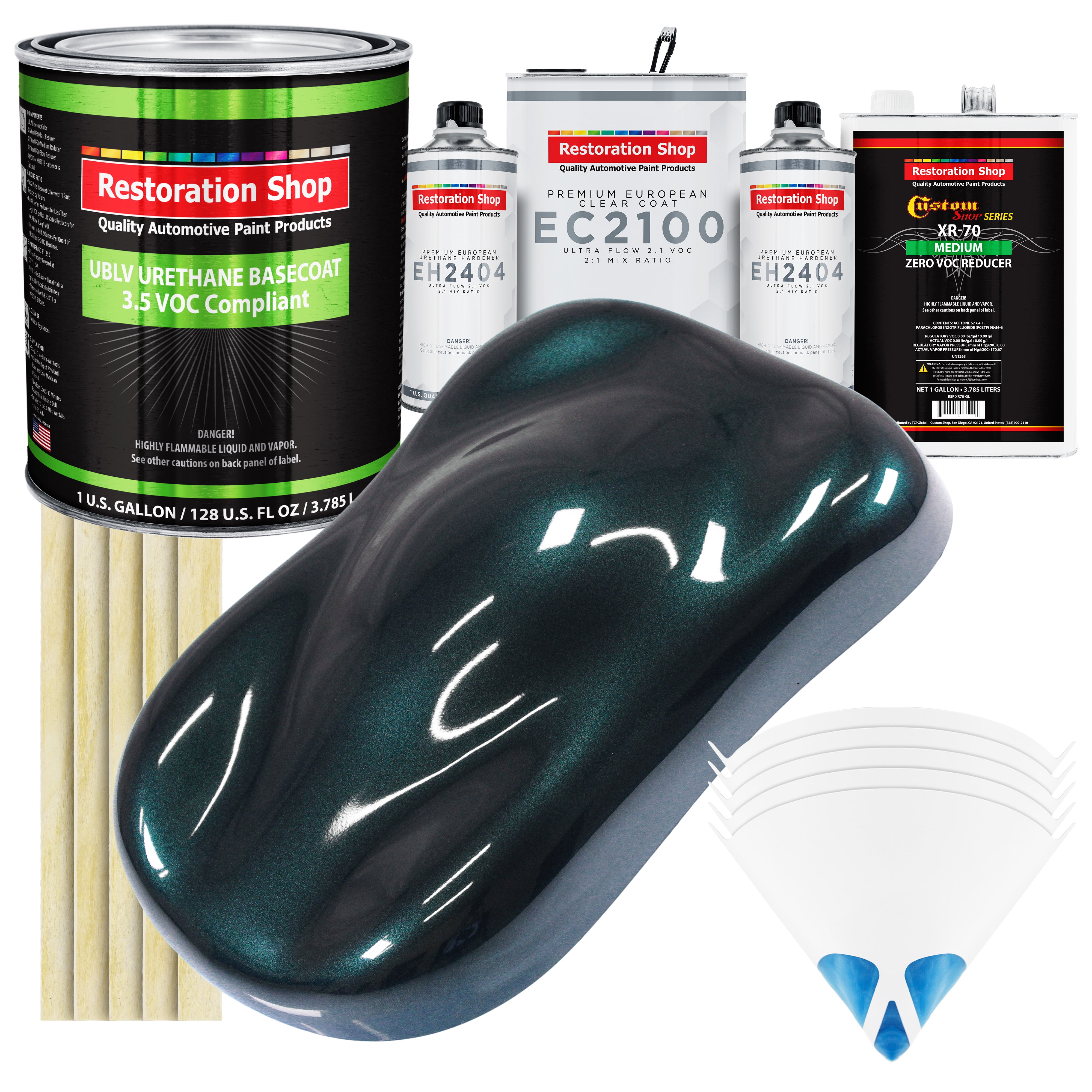 Restoration Shop - Dark Turquoise Metallic - Low V.O.C. Urethane ...
