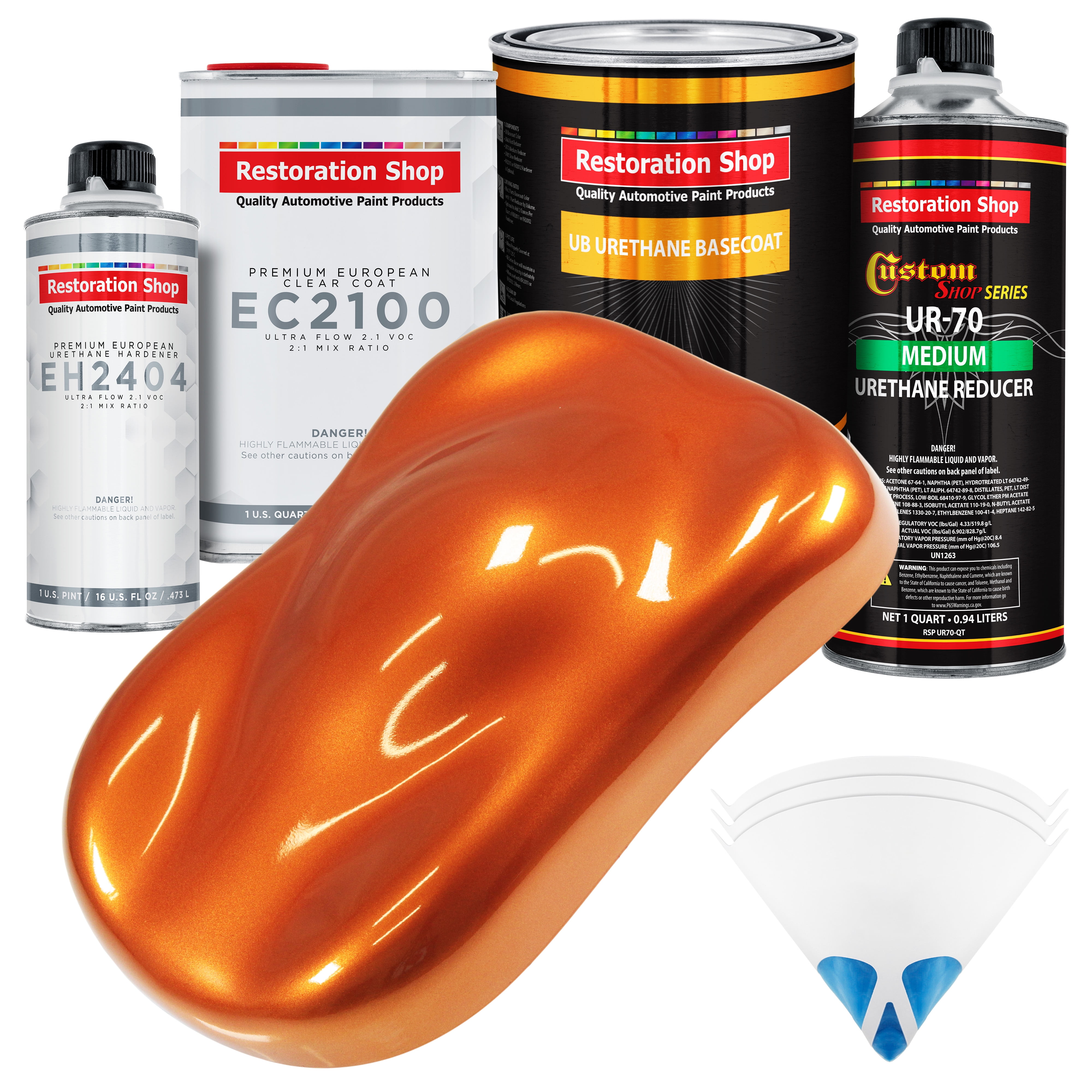 Restoration Shop - Firemist Orange Urethane Basecoat with European ...