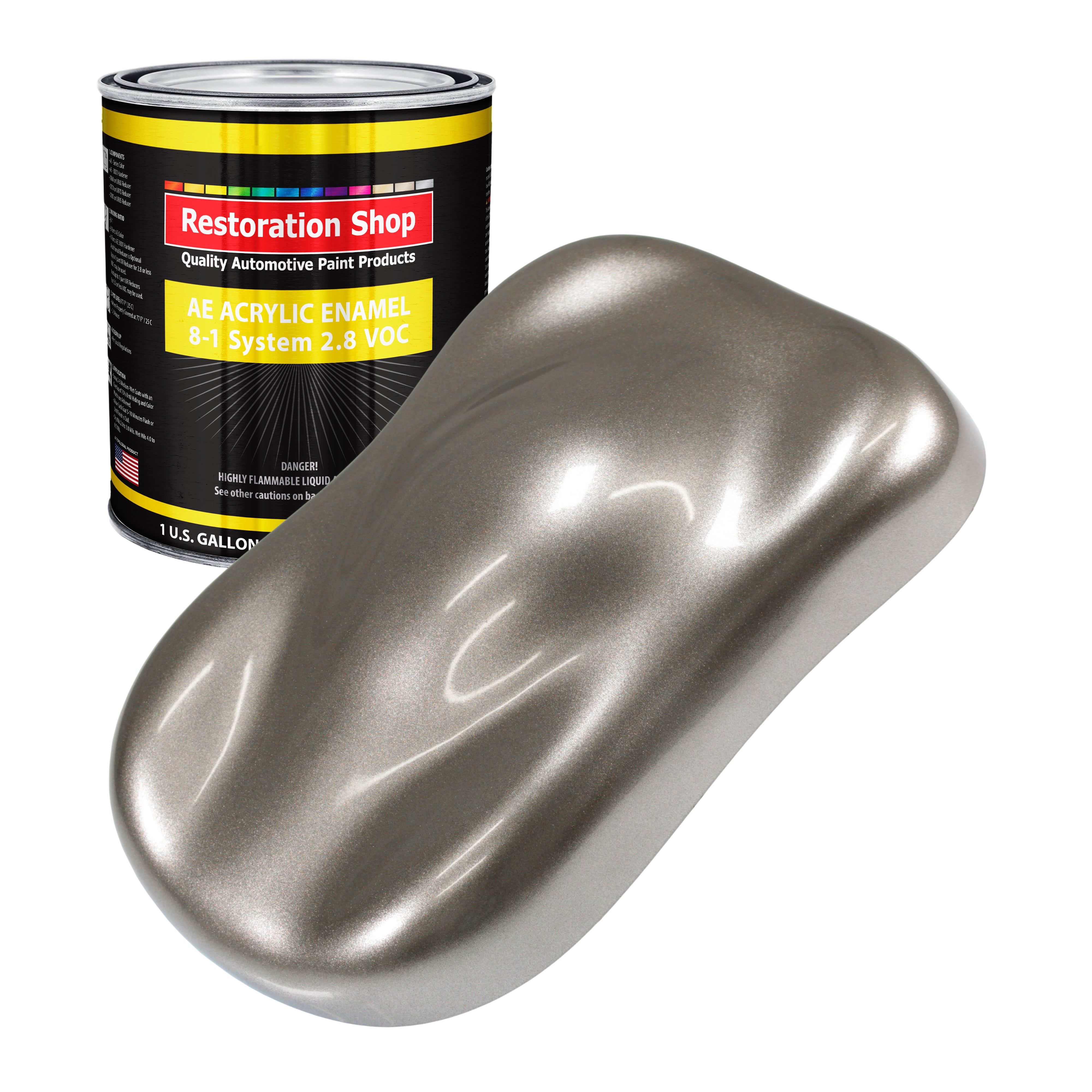 Restoration Shop Firemist Pewter Silver Acrylic Enamel Auto Paint ...