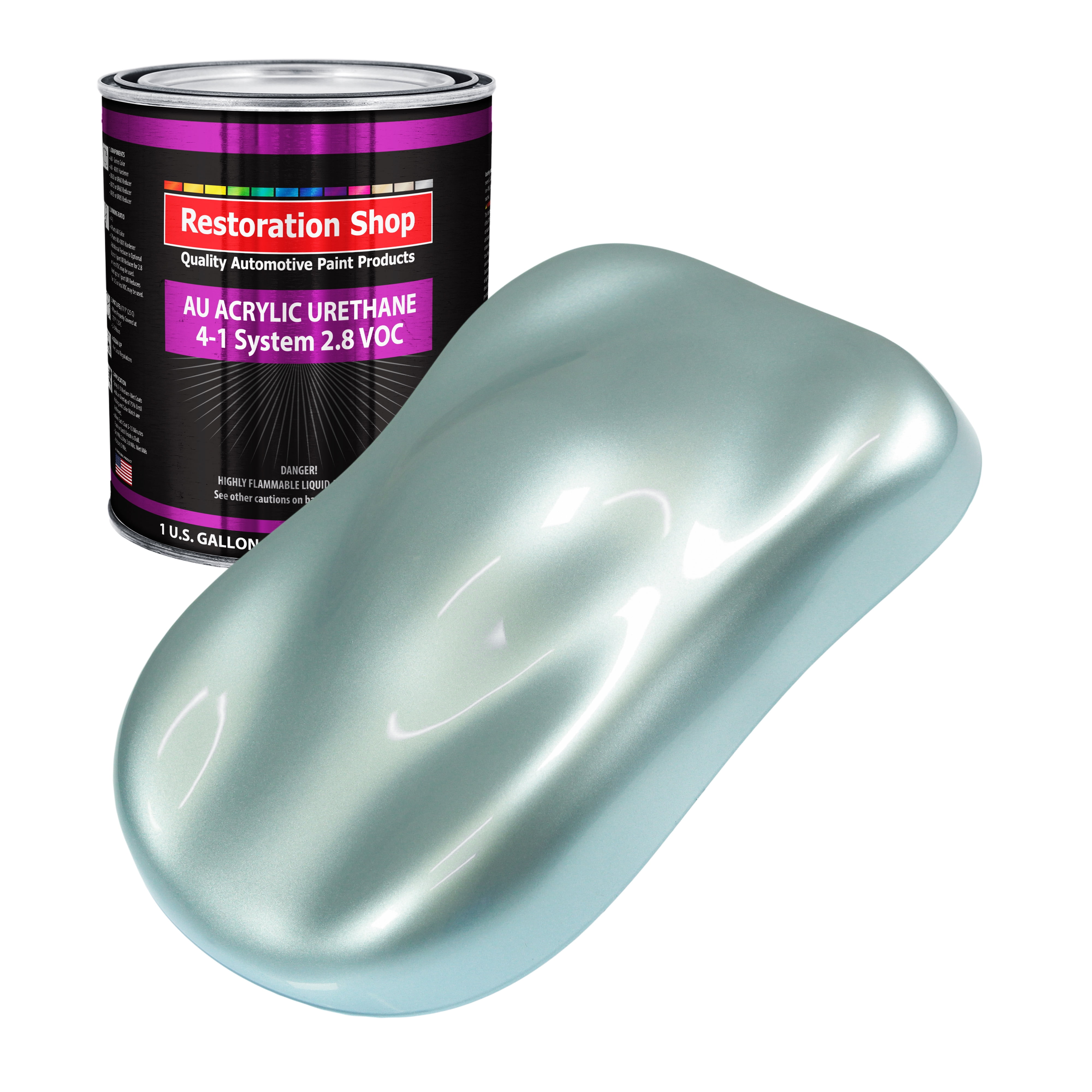 Restoration Shop Frost Blue Metallic Acrylic Urethane Auto Paint ...