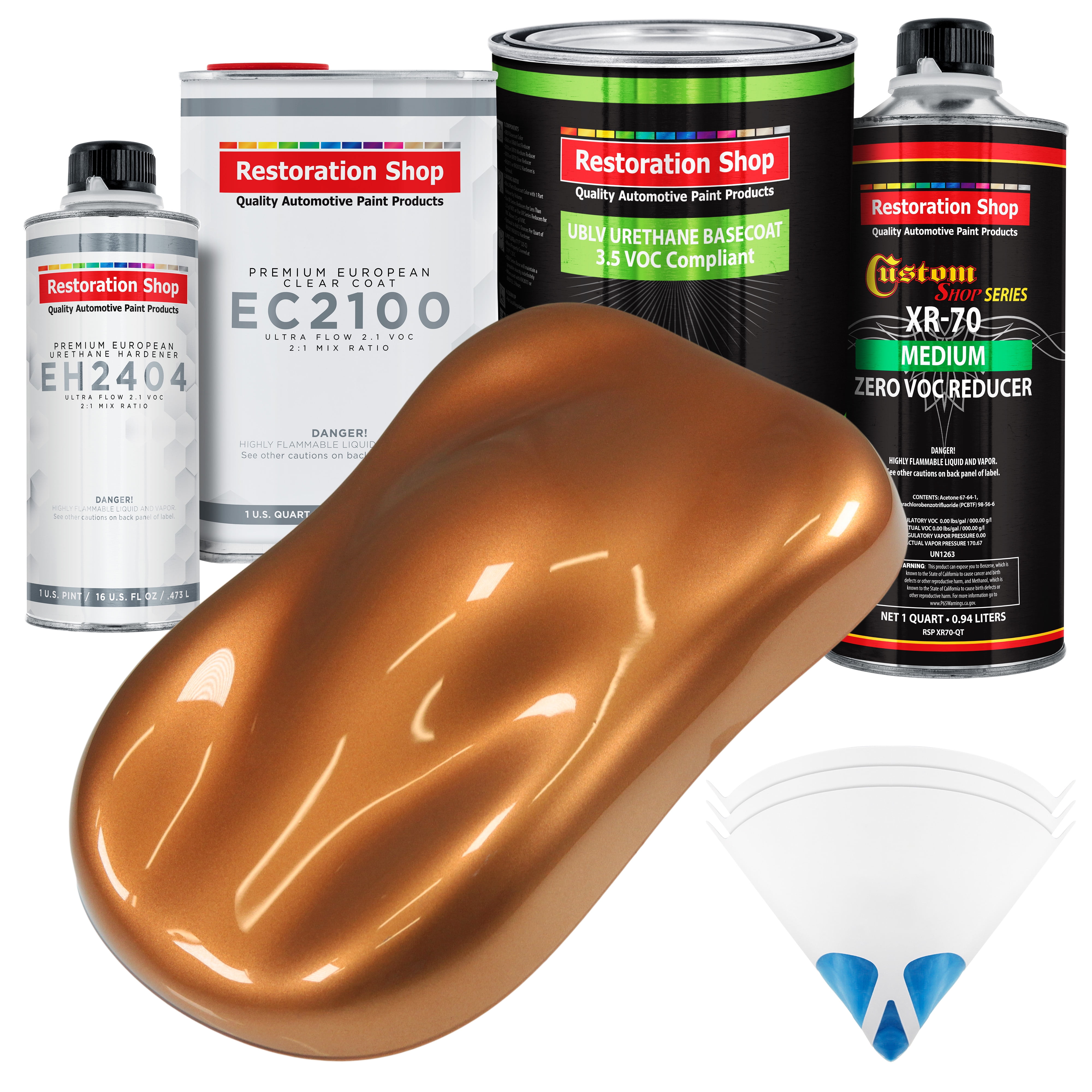 Restoration Shop - Ginger Metallic - Low V.O.C. Urethane Basecoat with ...