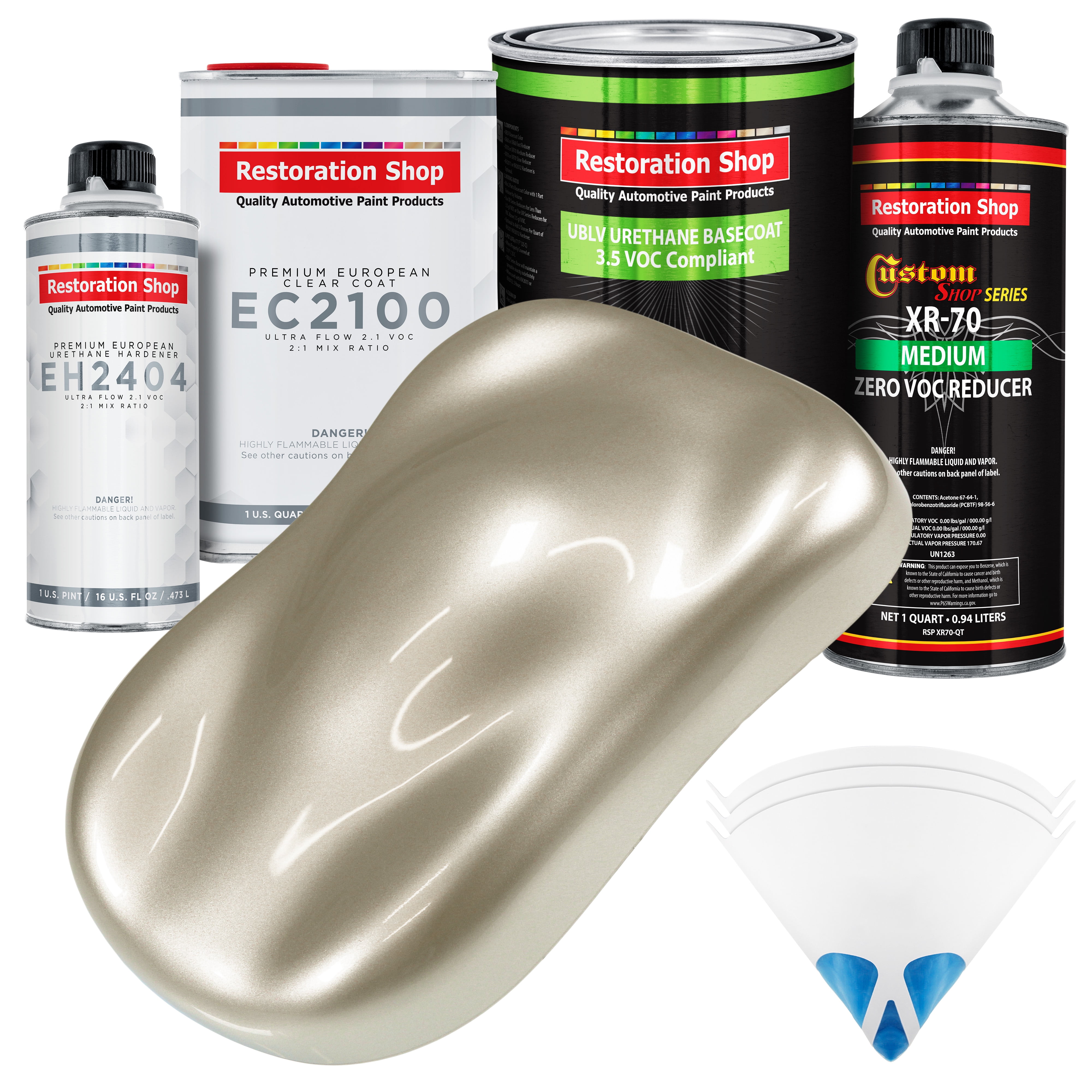 Restoration Shop - Gold Mist Metallic - Low V.O.C. Urethane Basecoat ...