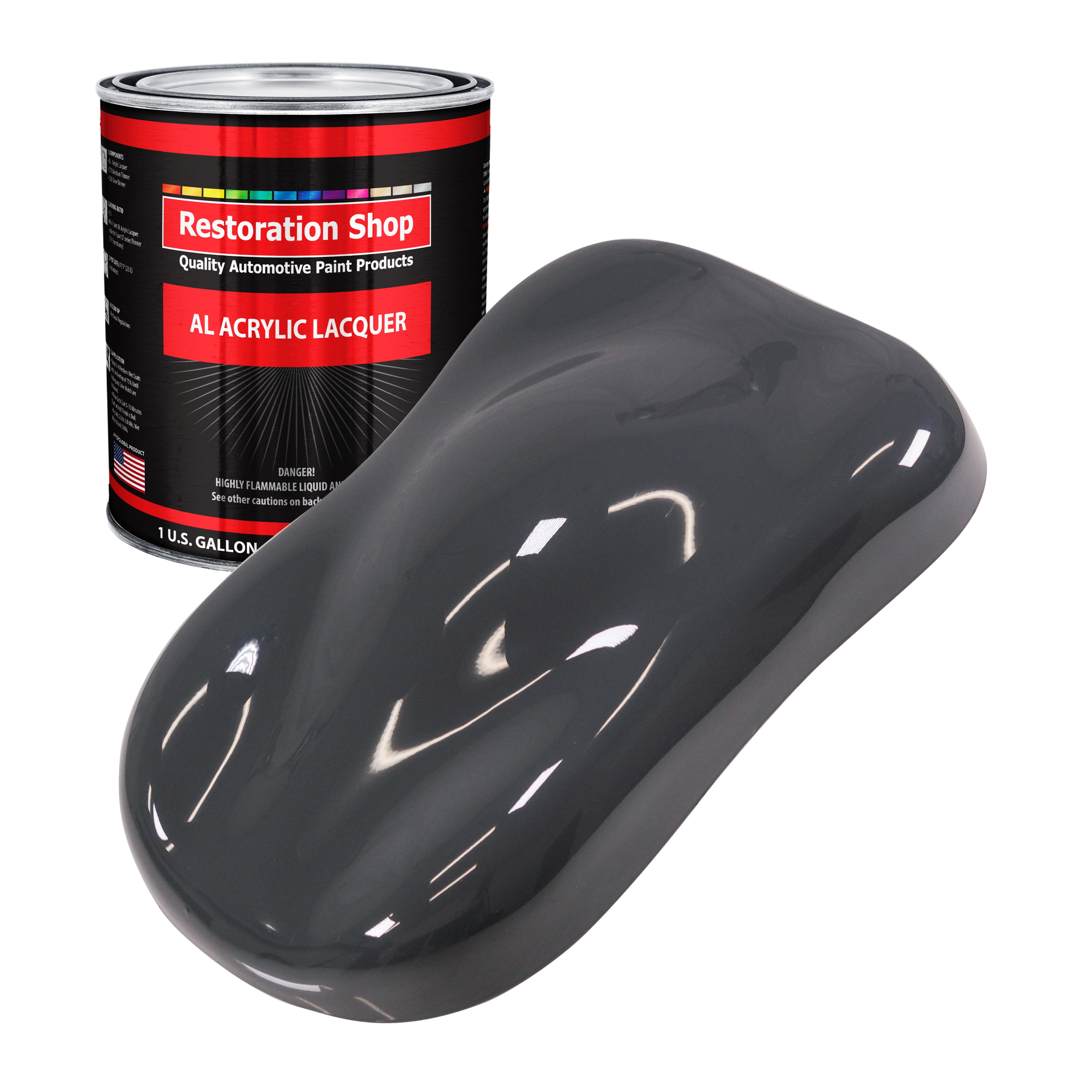 Restoration Shop - Machinery Gray Acrylic Lacquer Auto Paint - Gallon ...