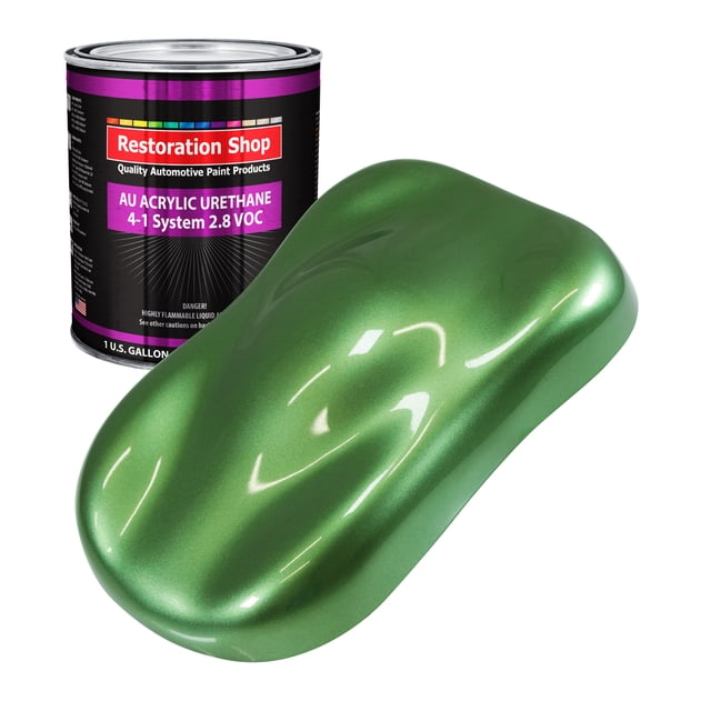 Restoration Shop Medium Green Metallic Acrylic Urethane Auto Paint ...
