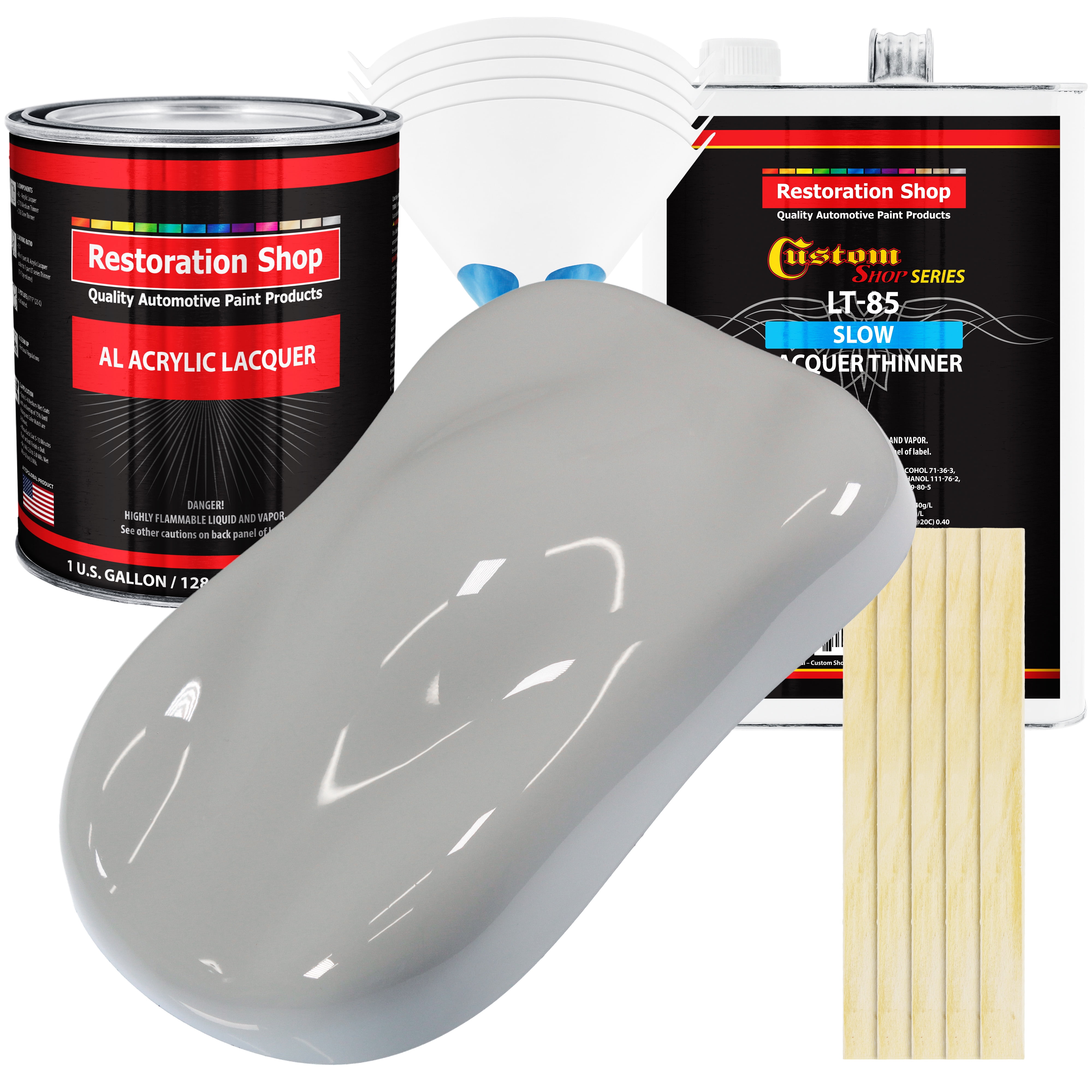 Restoration Shop - Mesa Gray Acrylic Lacquer Auto Paint - Complete ...