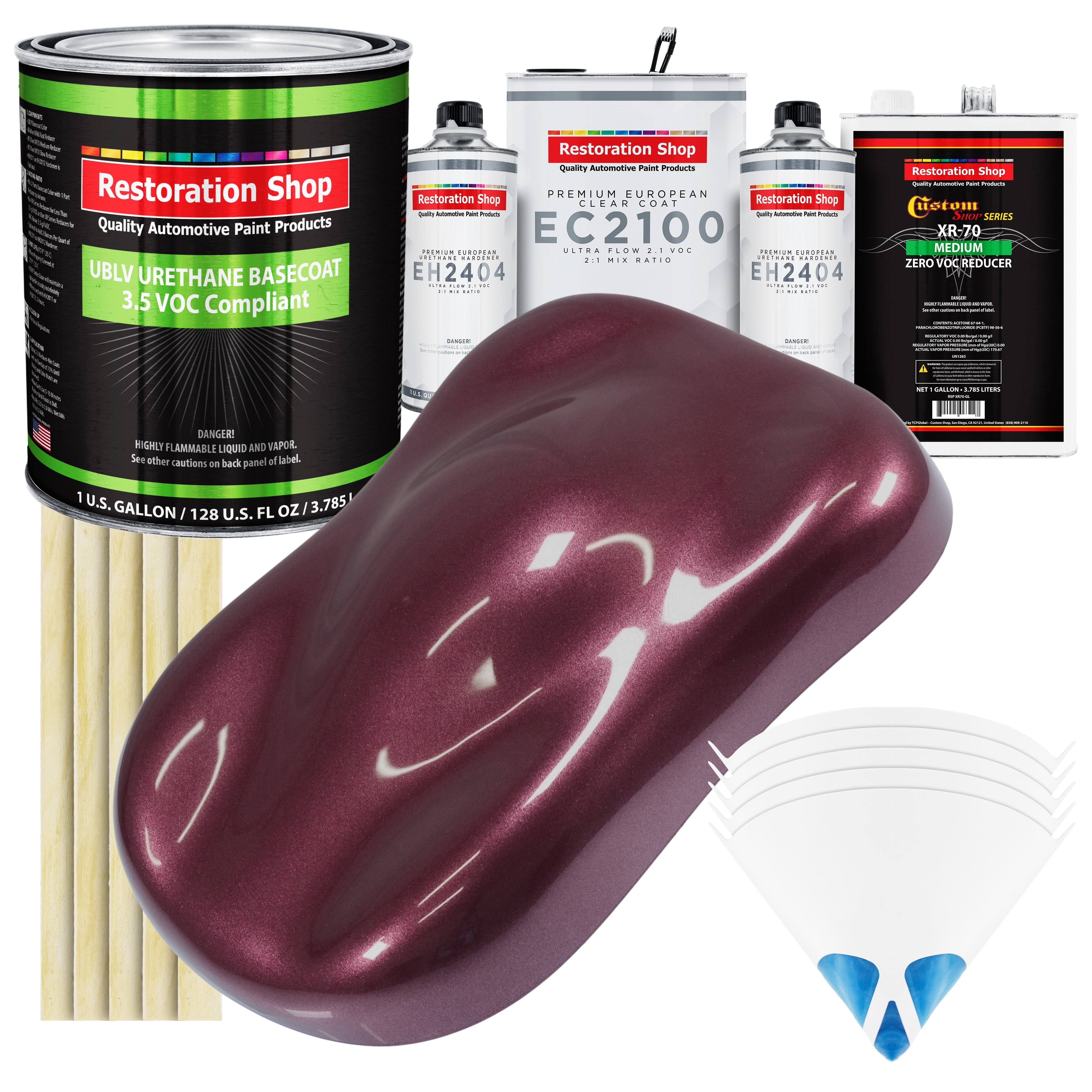 Restoration Shop - Milano Maroon Firemist - Low V.O.C. Urethane ...