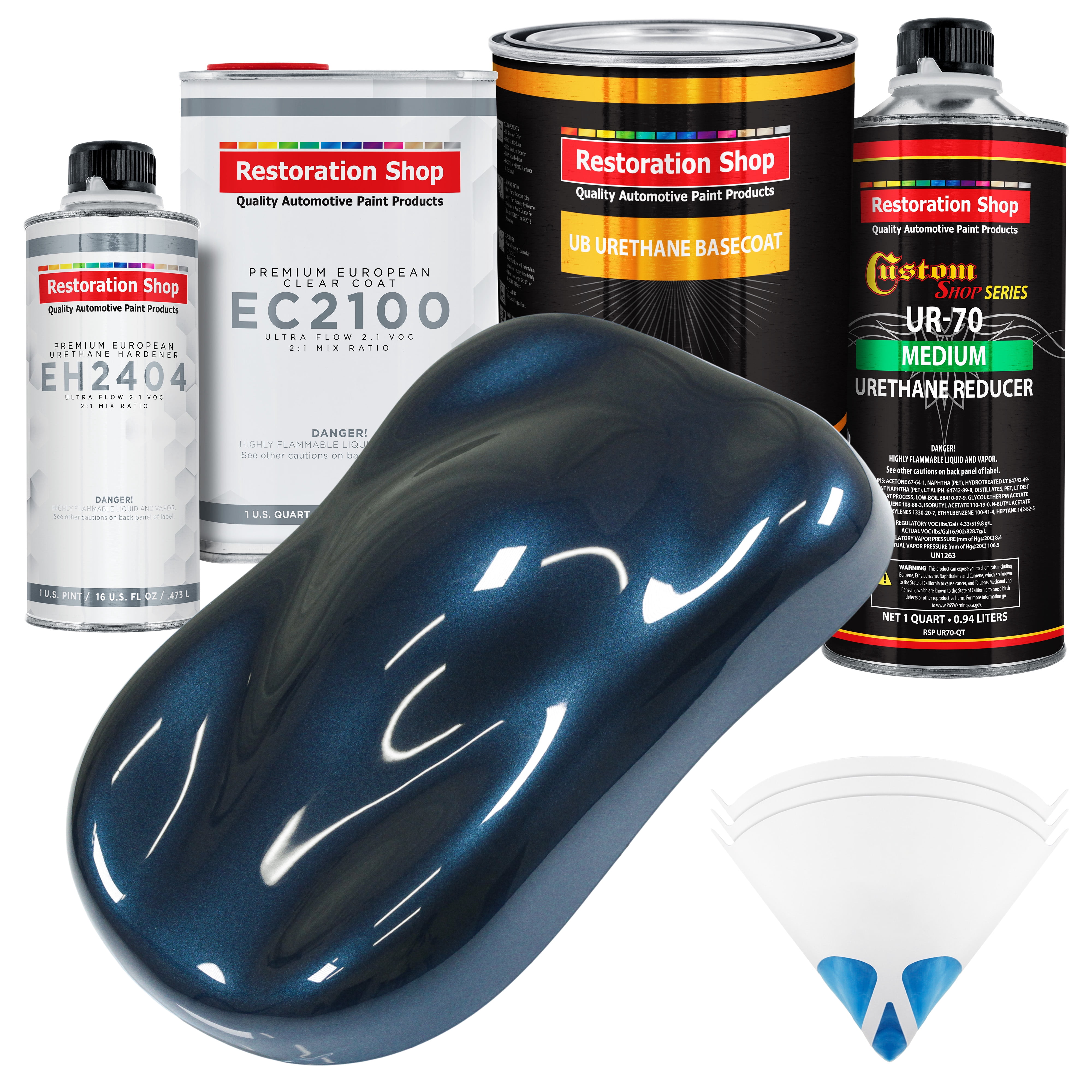 Restoration Shop - Moonlight Drive Blue Metallic Urethane Basecoat with ...
