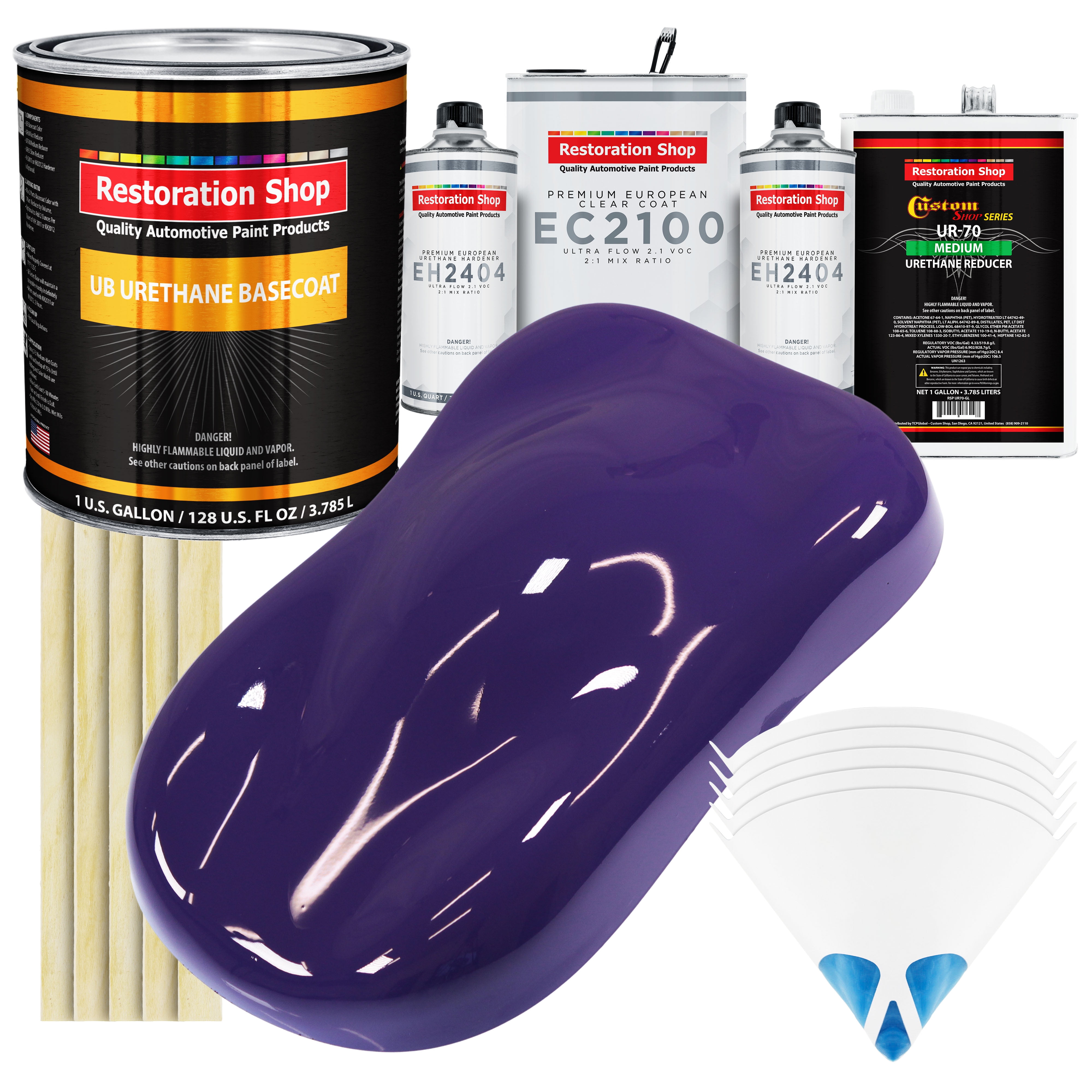 Restoration Shop - Mystical Purple Urethane Basecoat with European ...