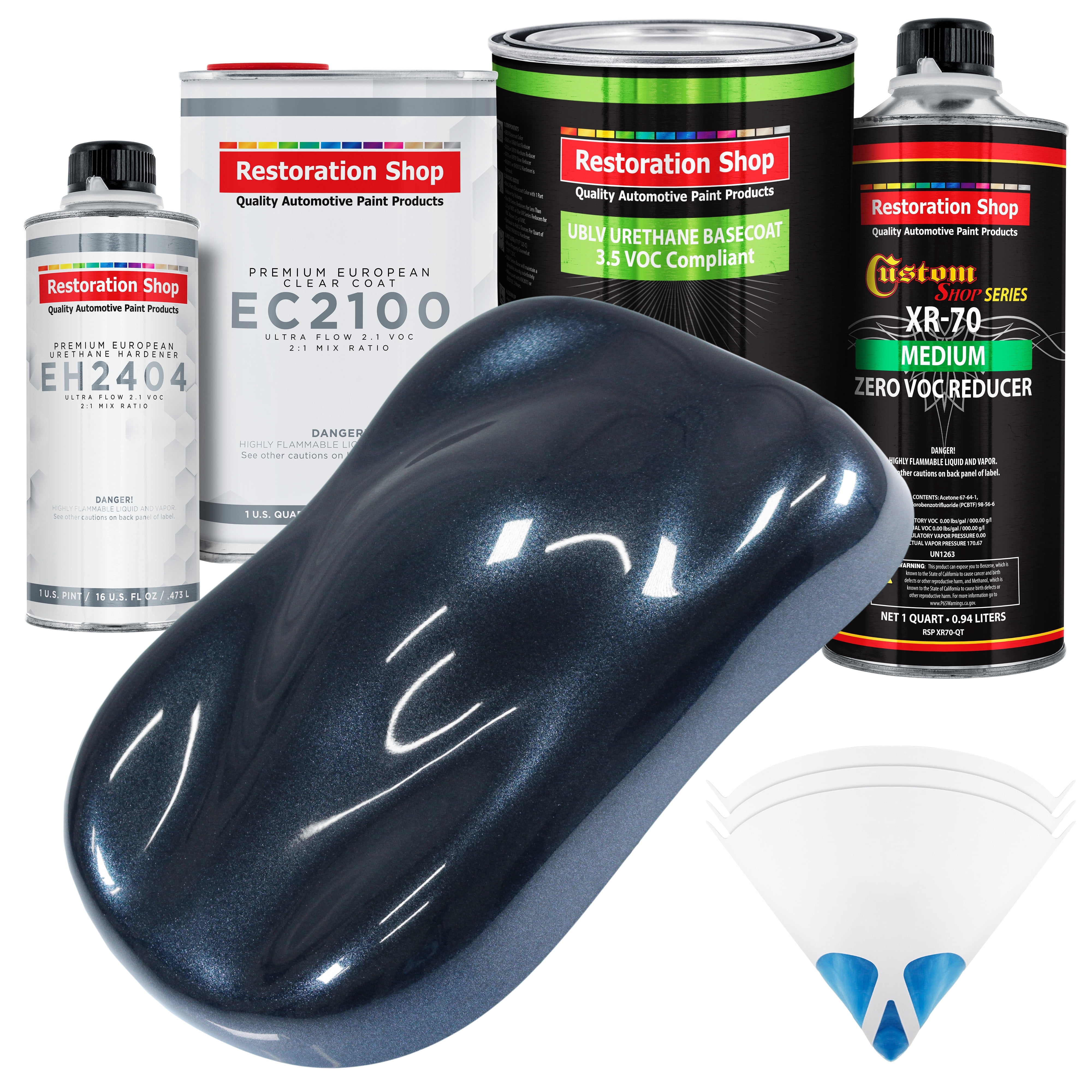 Restoration Shop - Neptune Blue Firemist - Low V.O.C. Urethane Basecoat ...