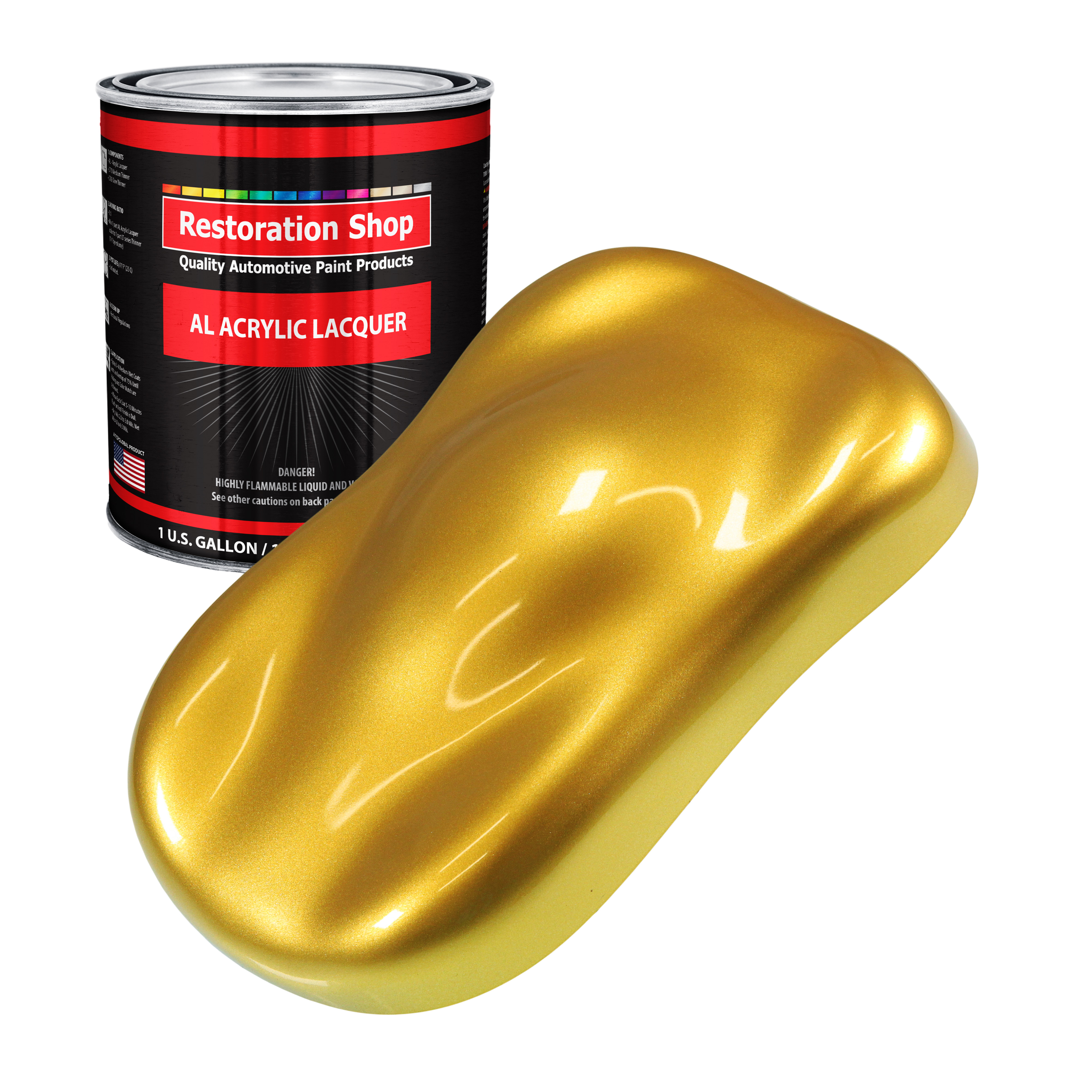 Restoration Shop - Saturn Gold Firemist Acrylic Lacquer Auto Paint ...