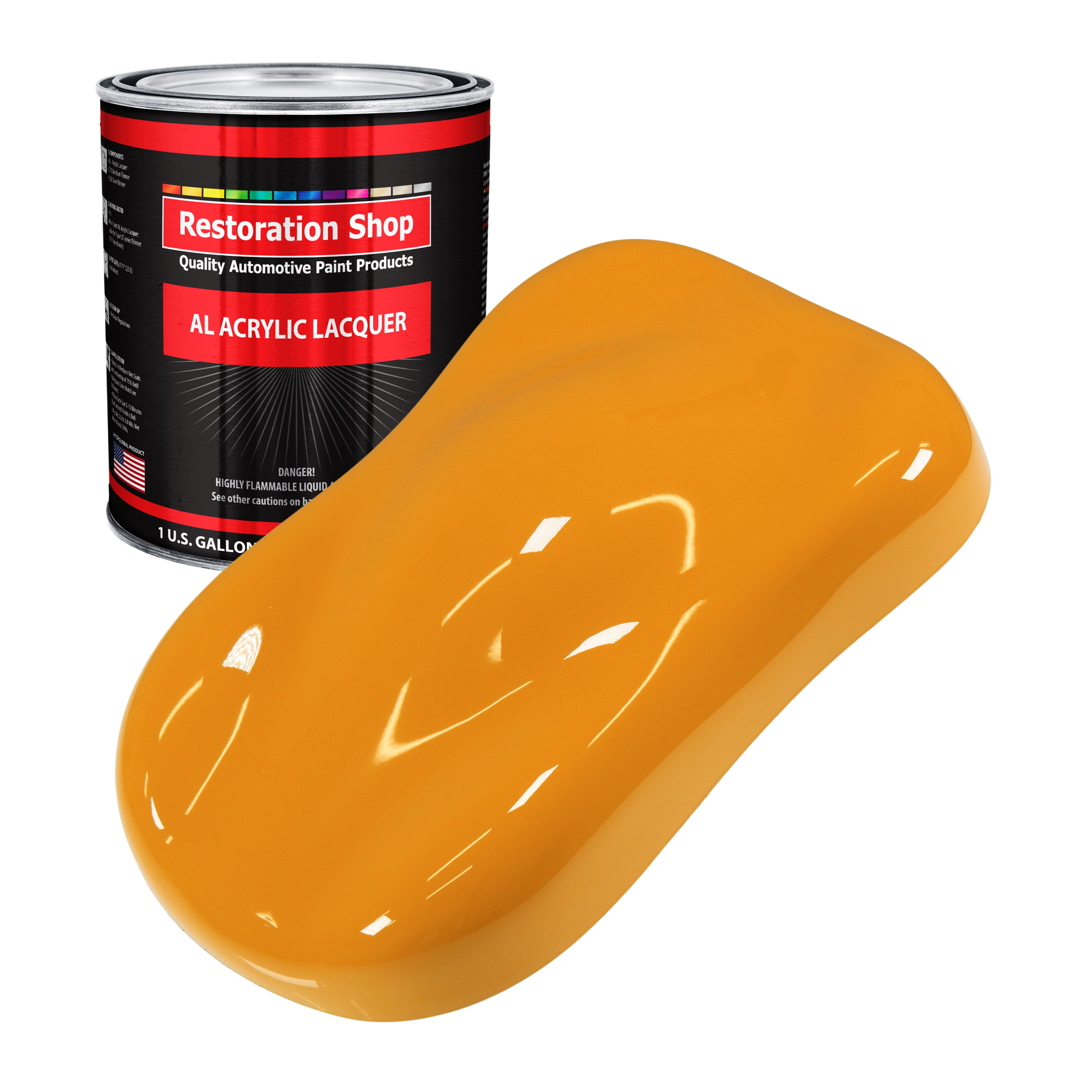 Restoration Shop - School Bus Yellow Acrylic Lacquer Auto Paint ...