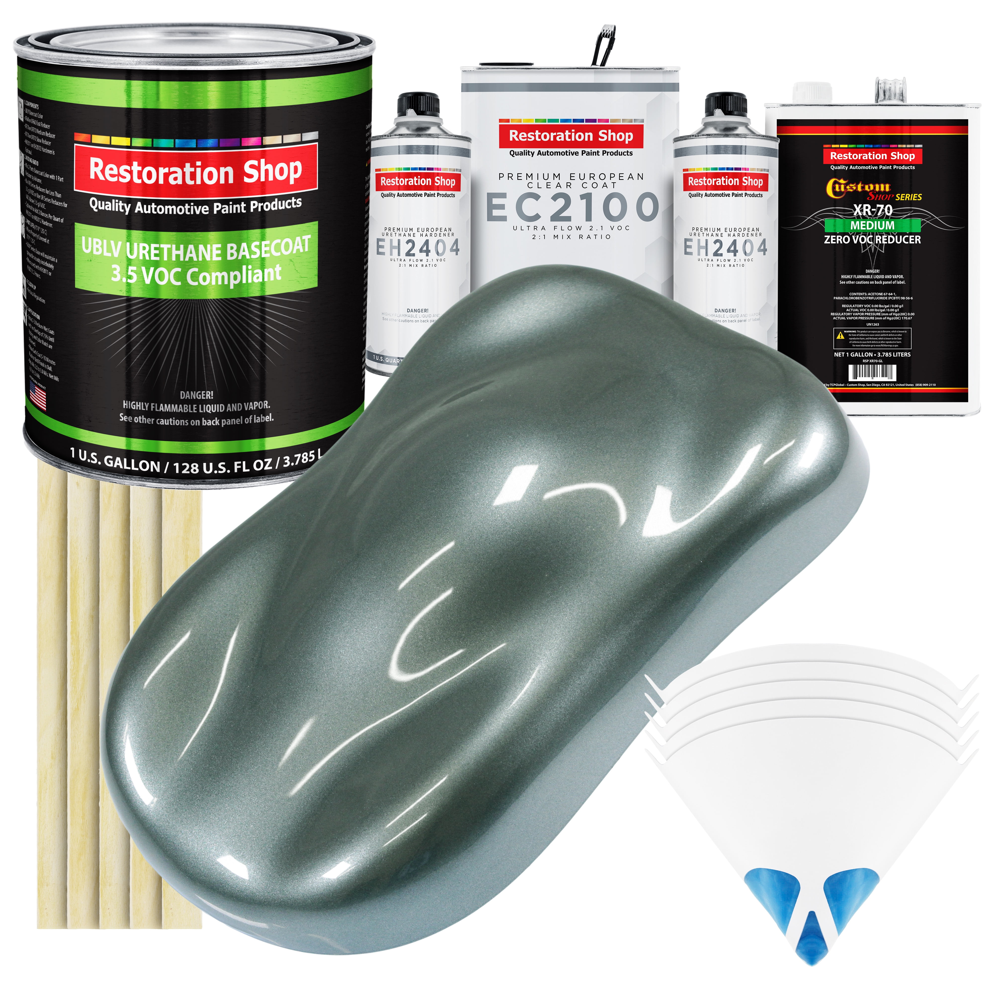 Restoration Shop - Steel Gray Metallic - Low V.O.C. Urethane Basecoat ...
