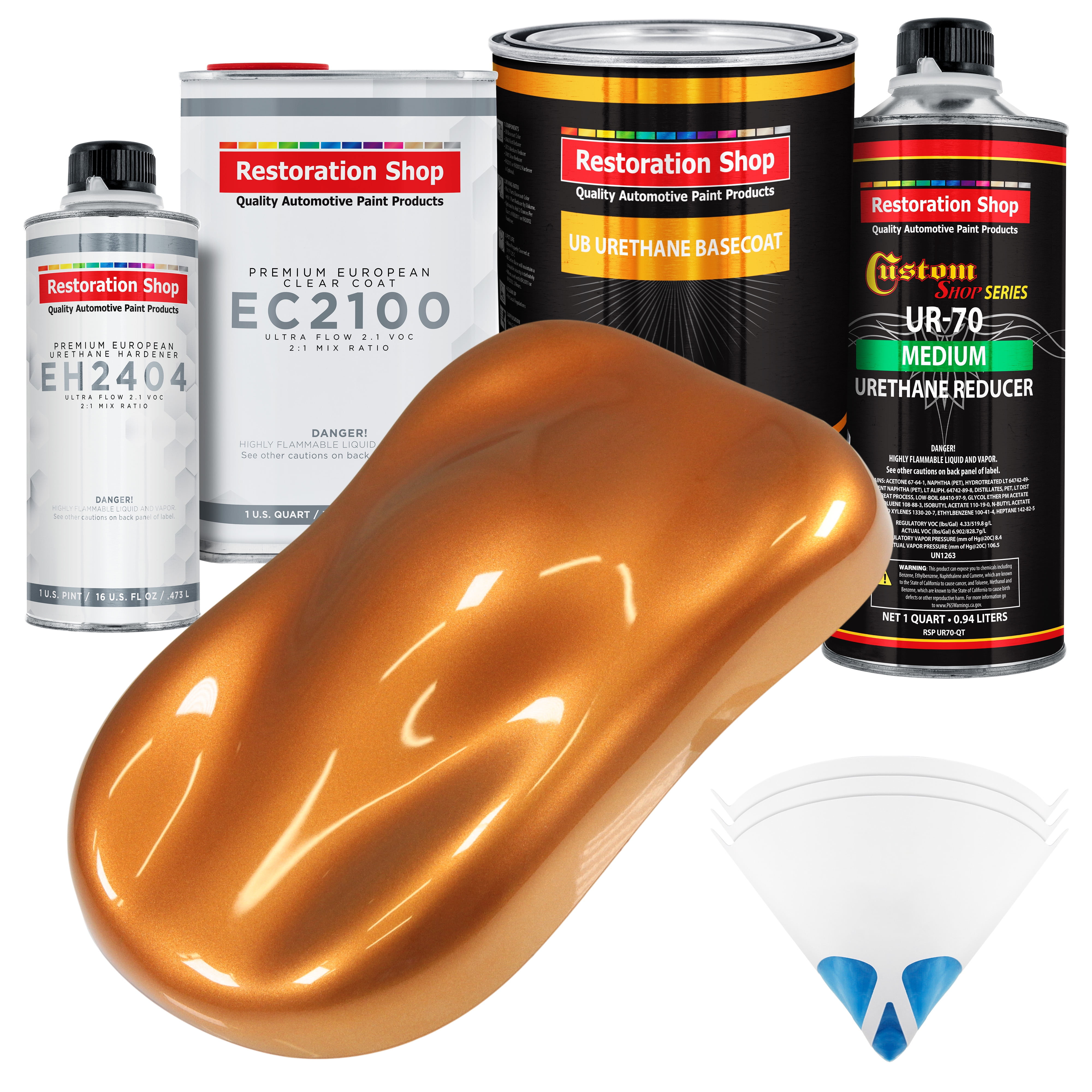 Restoration Shop - Sunburst Orange Metallic Urethane Basecoat with ...