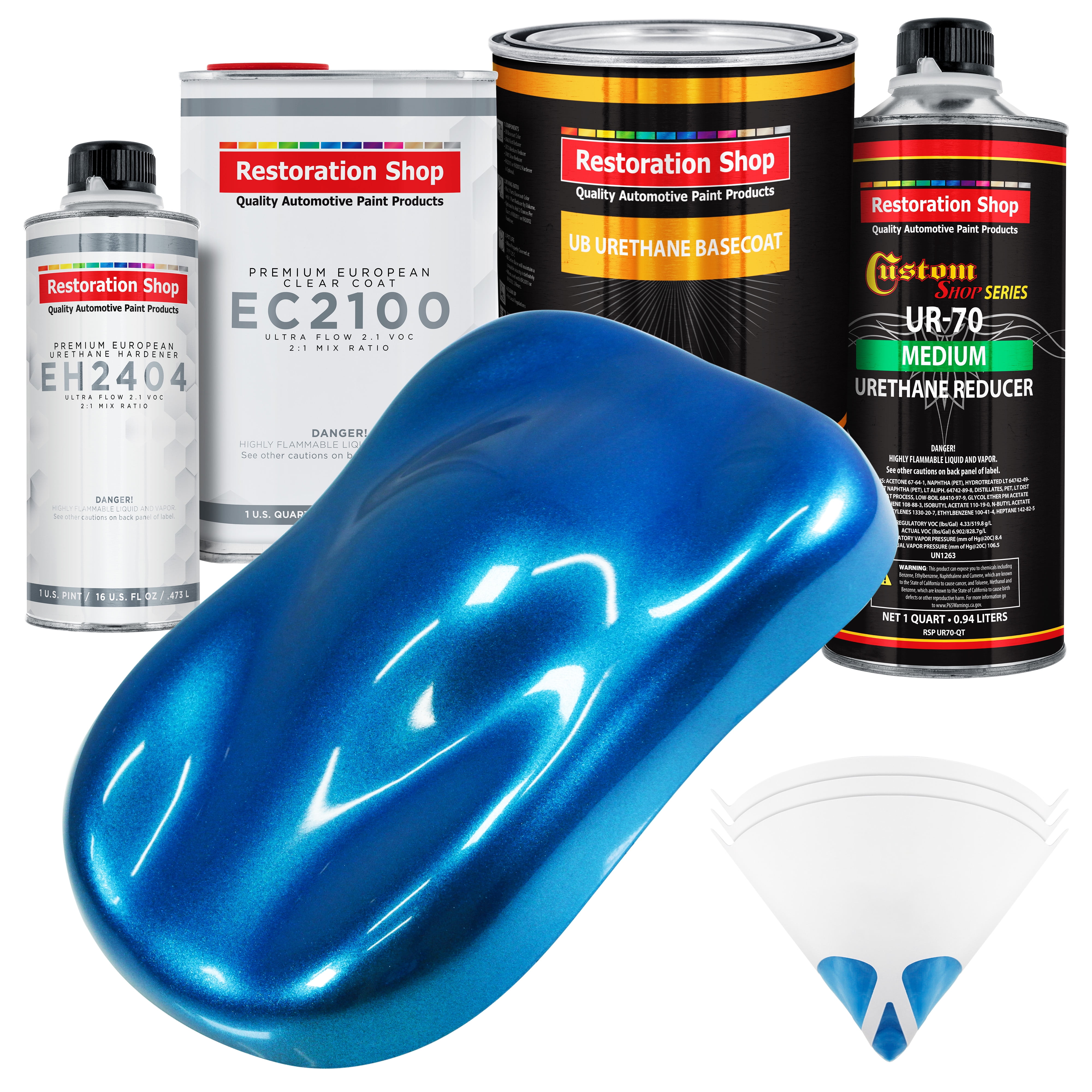 Restoration Shop - True Blue Firemist Urethane Basecoat with European ...