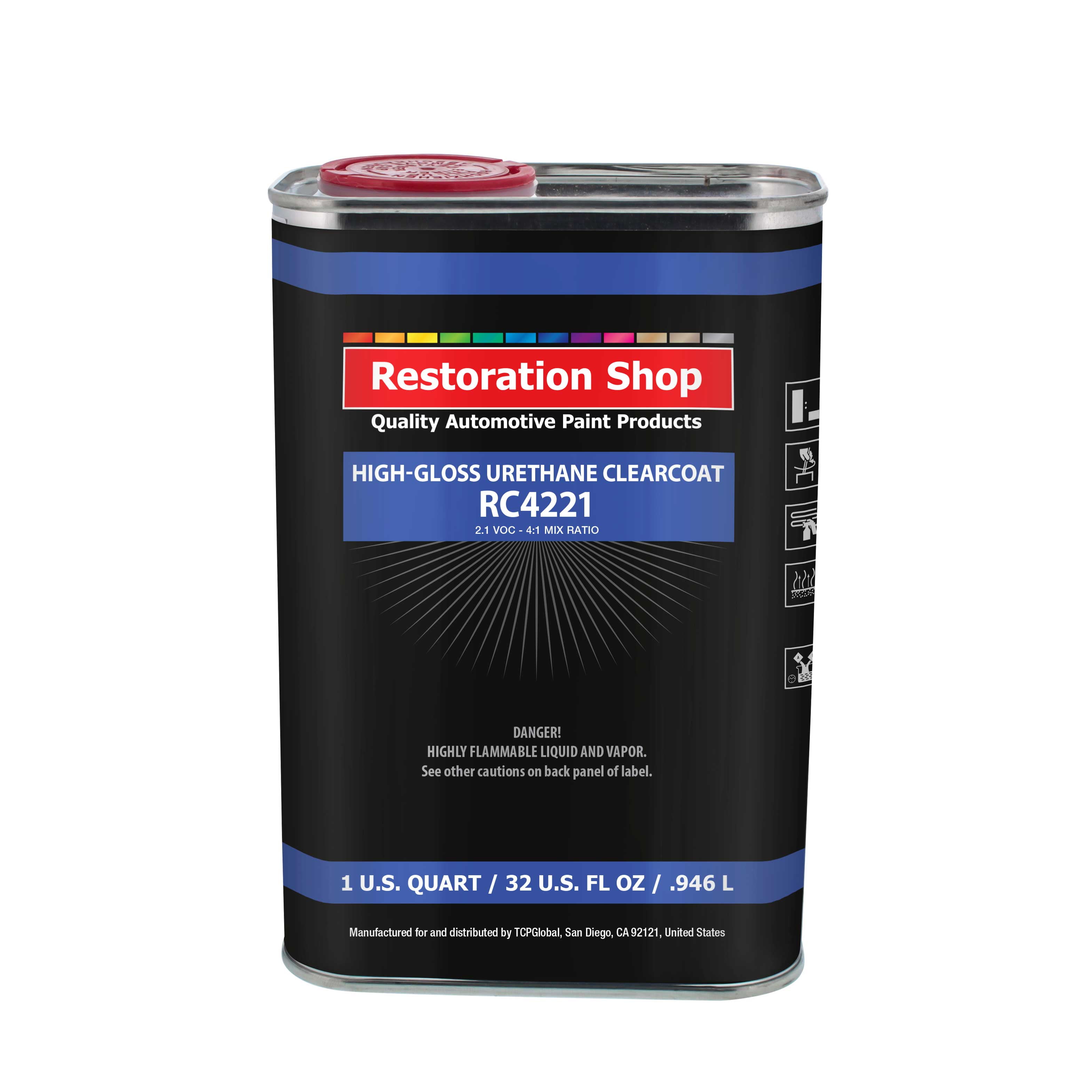 Restoration Shop Urethane Clear Quart 2.1 Low VOC - Walmart.com