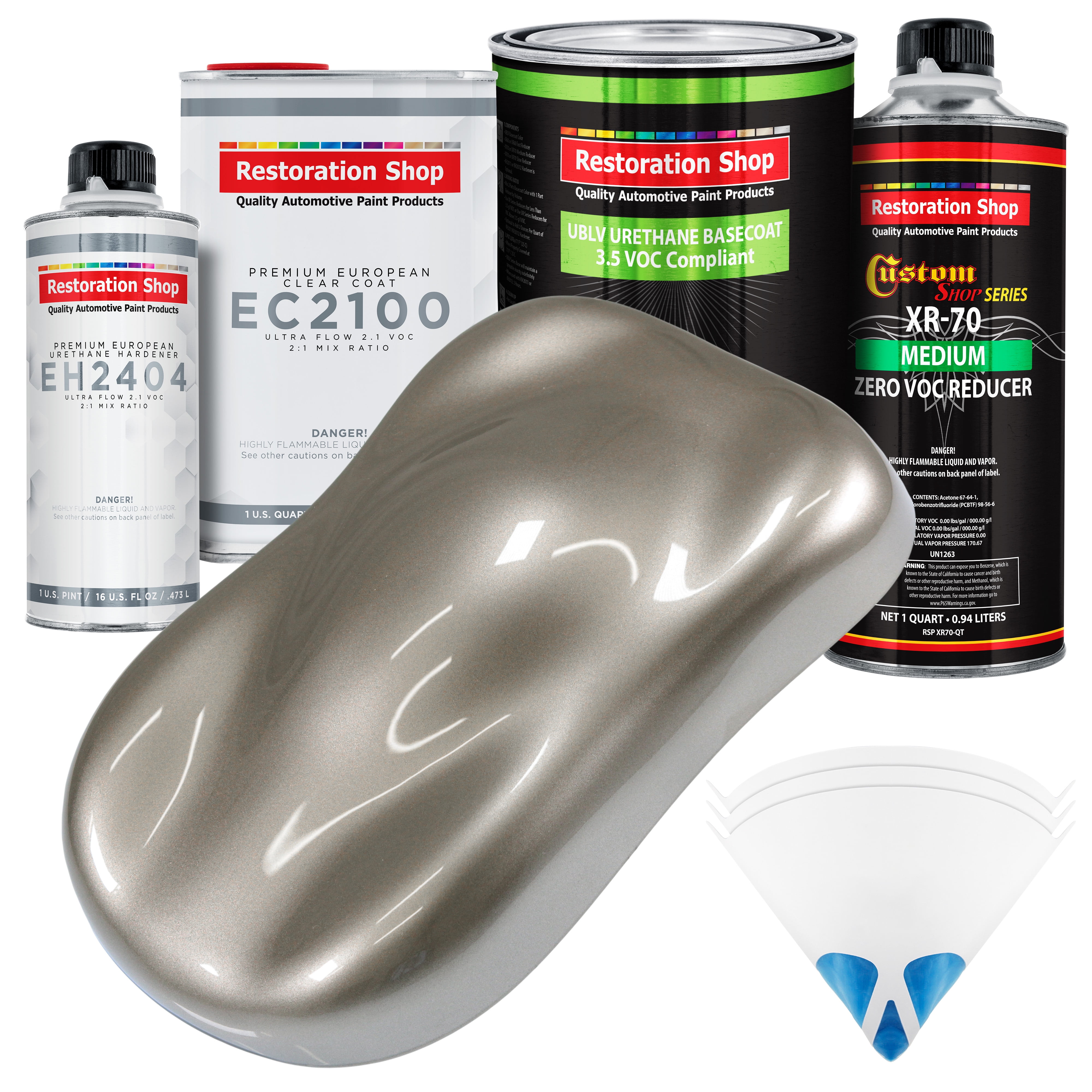Restoration Shop - Warm Gray Metallic - Low V.O.C. Urethane Basecoat ...
