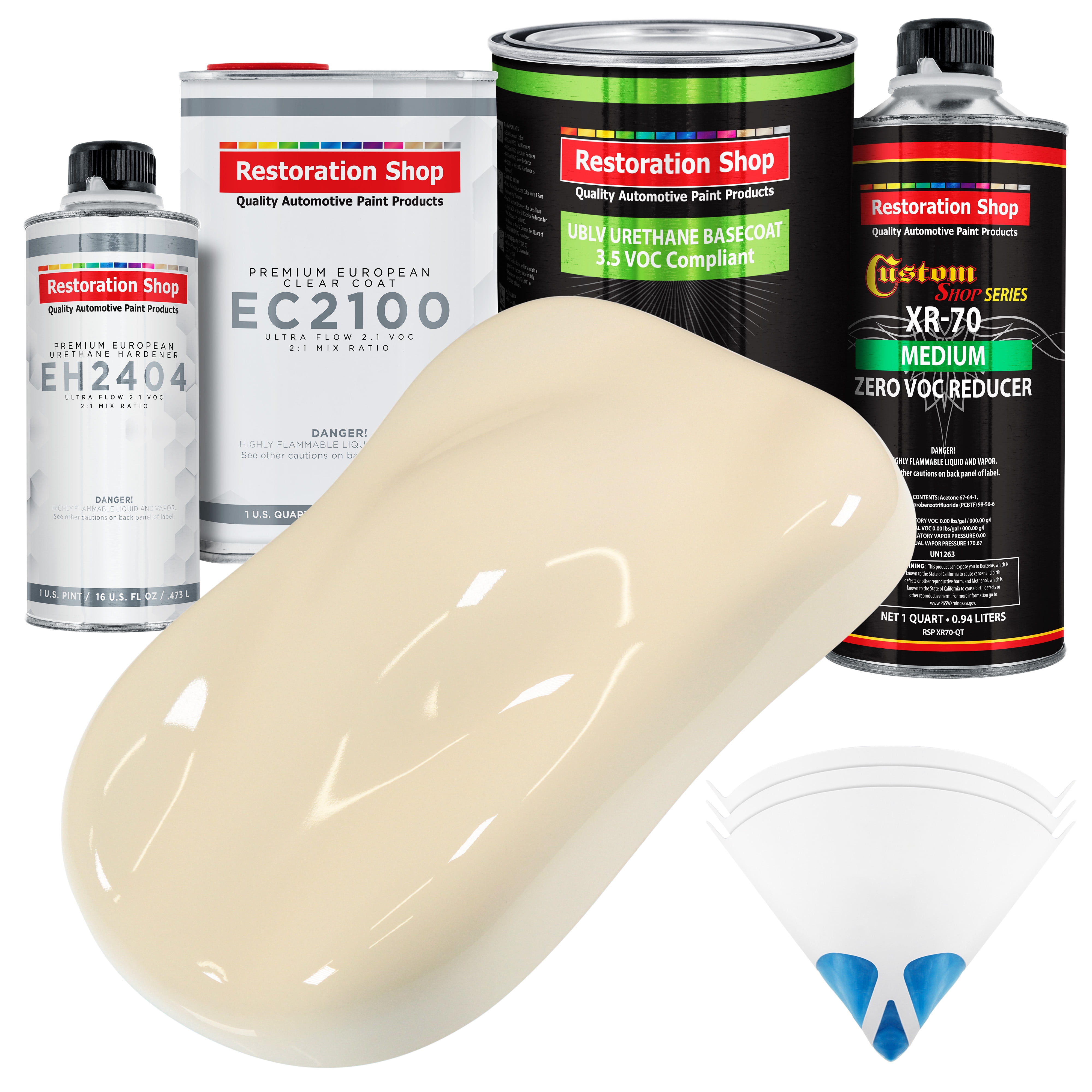 Restoration Shop - Wimbledon White - Low V.O.C. Urethane Basecoat with ...