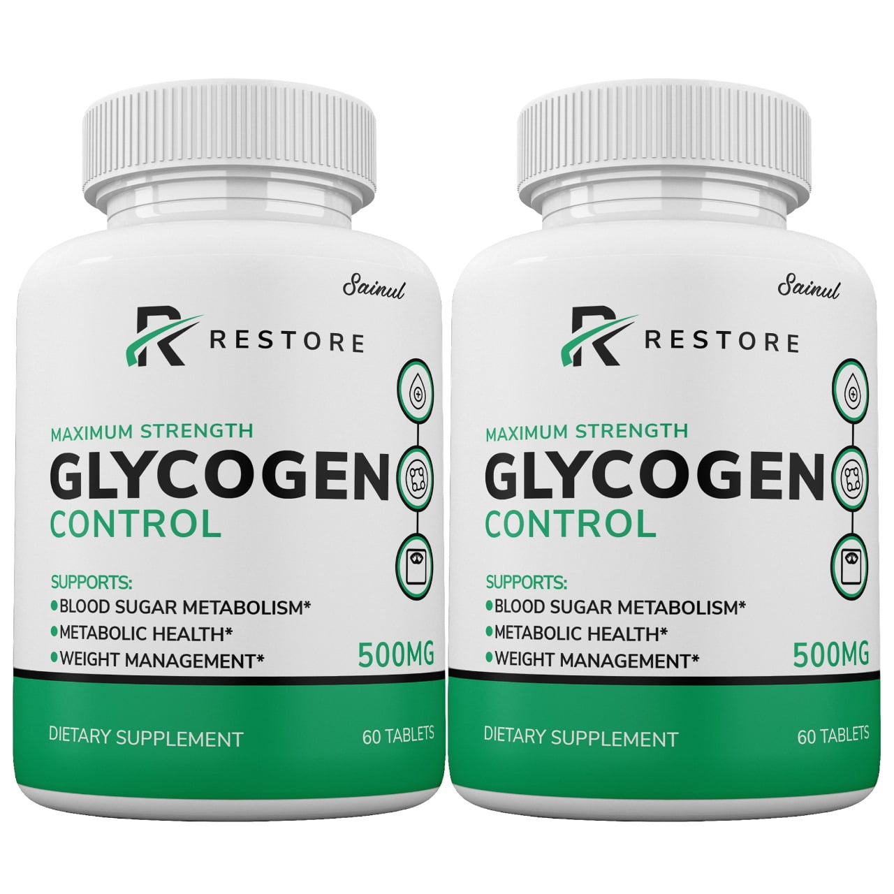 Restore Glycogen Control Capsules, Maximum Strength Official, Glycogen ...