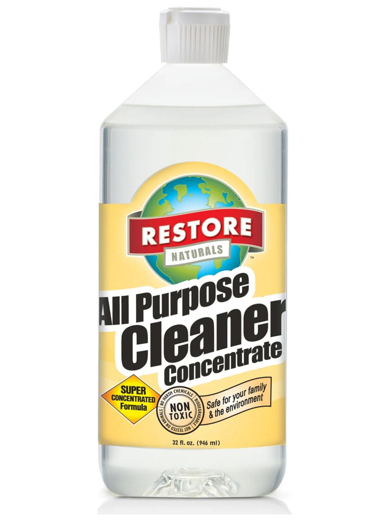 Restore Naturals All Purpose Cleaner Concentrate, Indoor Outdoor Grease ...