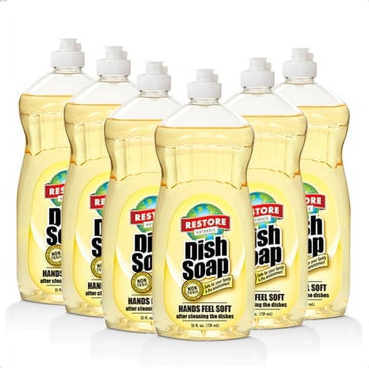 Dish Soap - Natural Dish Soap with Gentle Formula, All Natural Dish ...