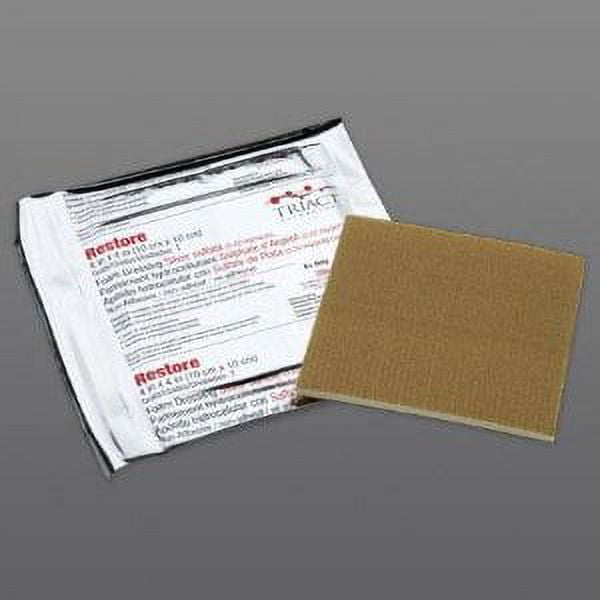 Restore Silver Foam Dressing, 4 X 4 Inch Square Sterile, SteadMed ...