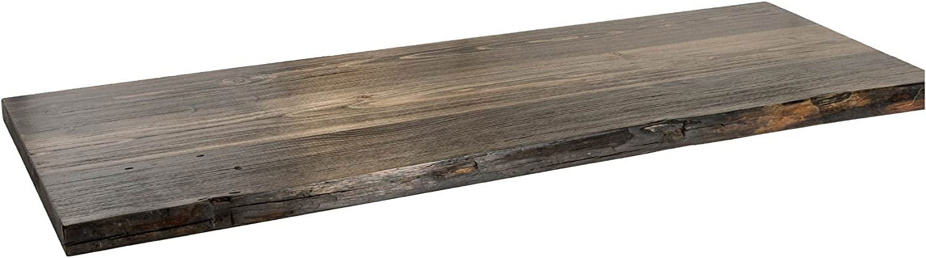 Restore Wood Console Table Top Bench in. x 16 in. x 1.25 in. Reclaimed ...