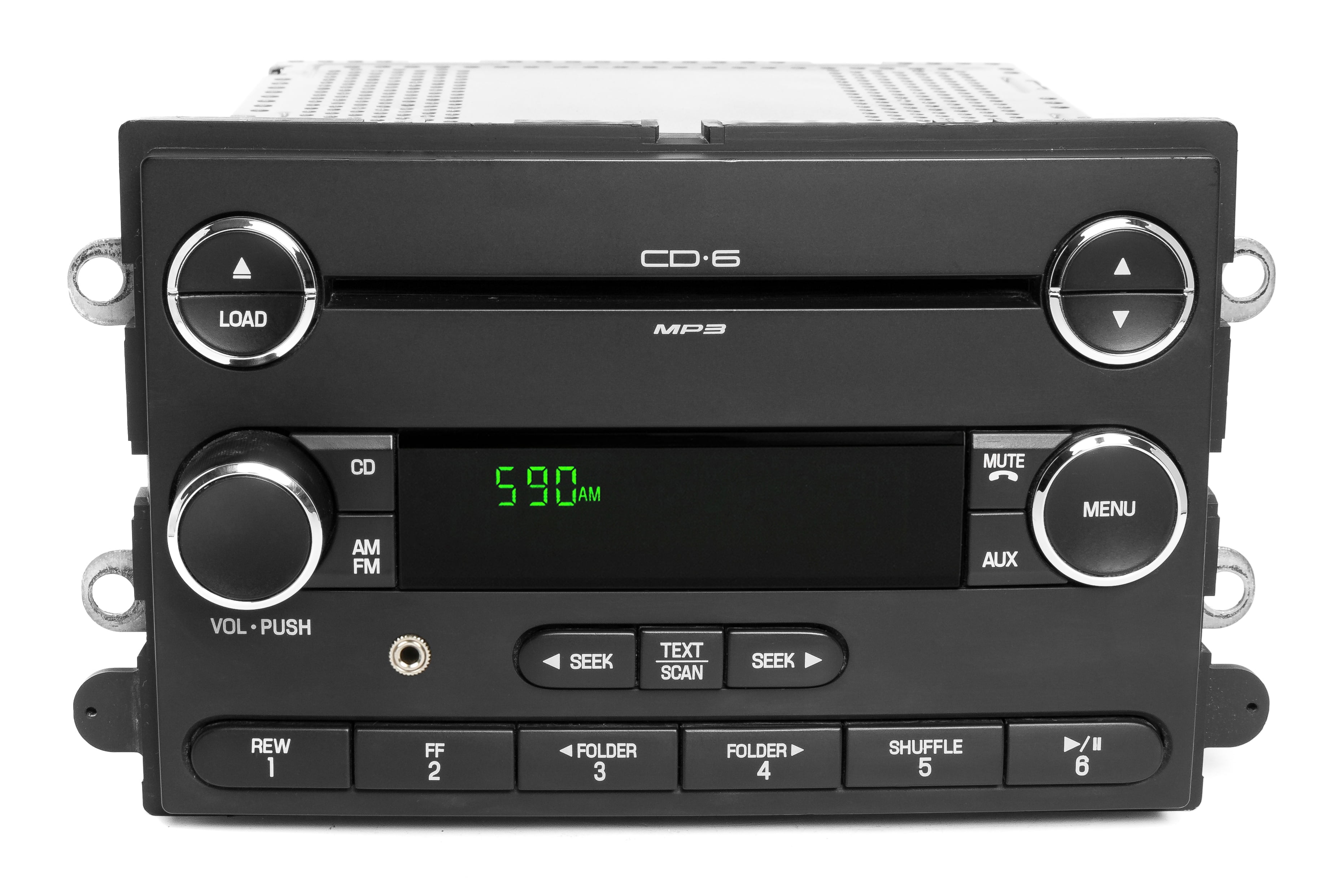 Restored 0809 Ford Taurus X AM FM Mp3 6 CD Radio with Aux Input Upgrade ...
