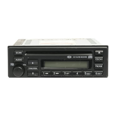 Restored 20032005 Kia Rio AM FM Radio Stereo Receiver Single Disc CD Player 96160FD100 ...