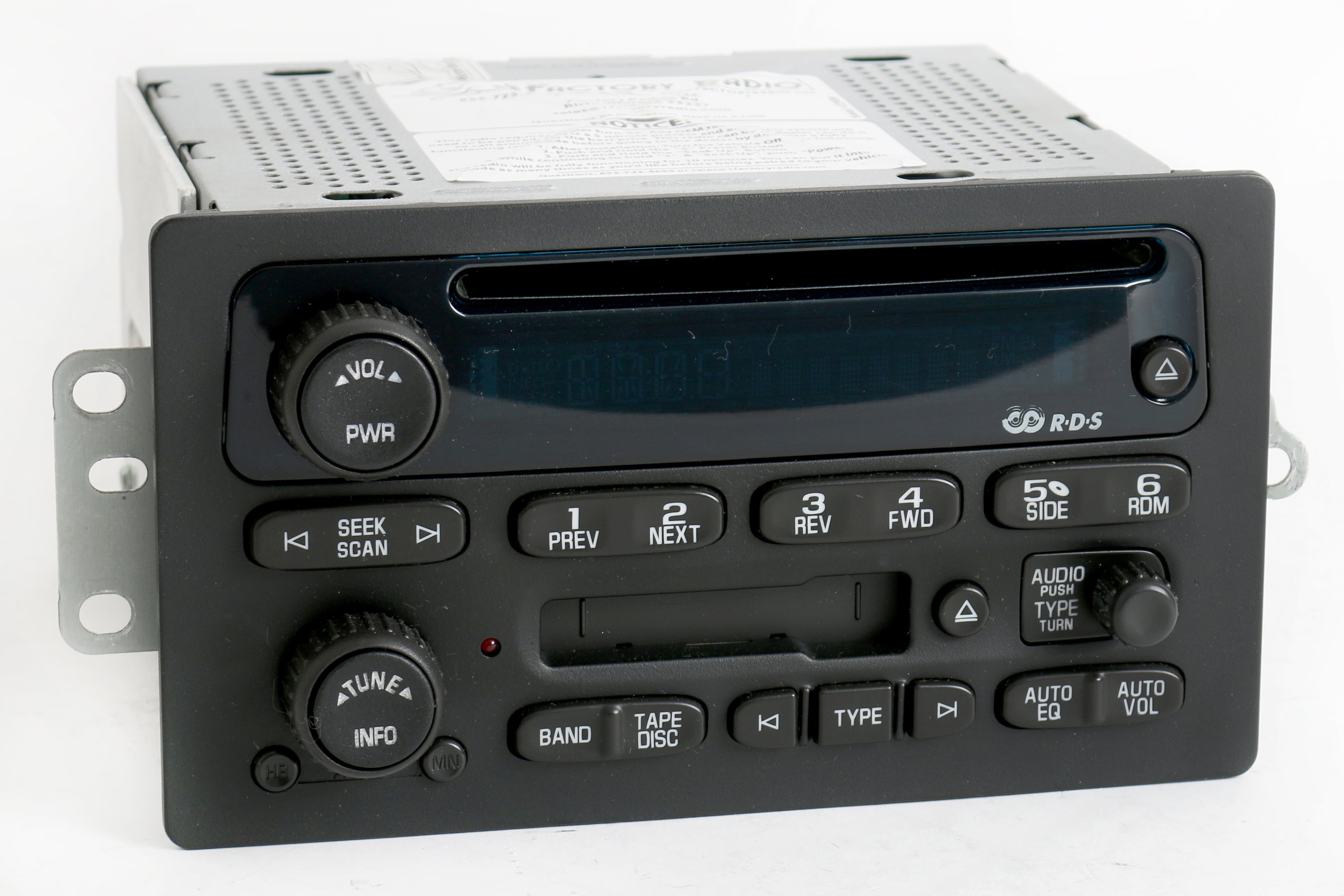 Chevrolet 2005-2009 Silverado 1500 AM/FM Radio Cassette CD Player ...