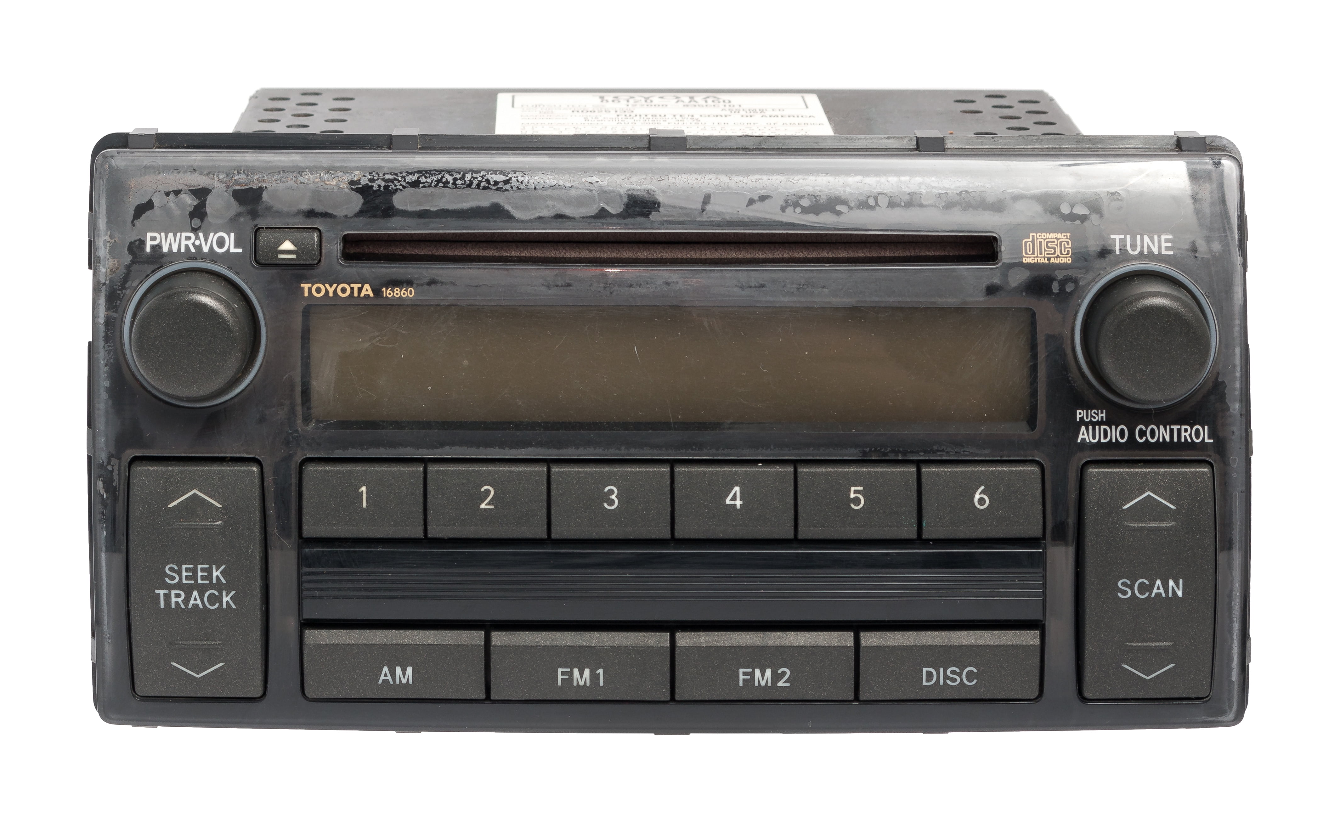 Restored 200506 Toyota Camry AM FM Radio Receiver Single Disc CD Player ...