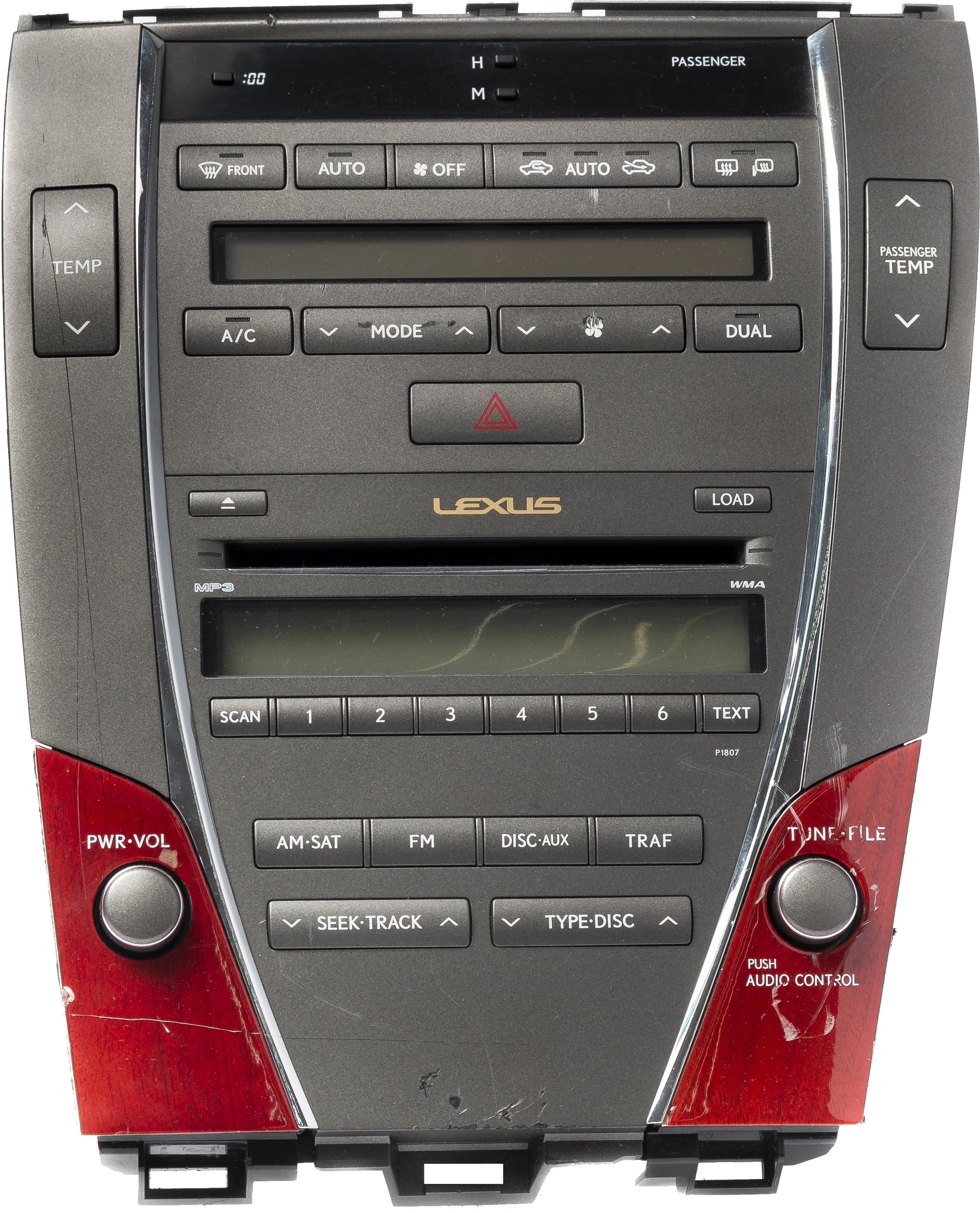 Restored 2007-09 Lexus ES350 AM FM SAT Radio 6 Disc CD Player 86120 ...