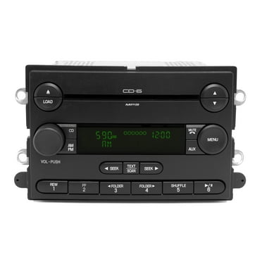 Restored 2008 Ford Fusion Mercury Milan AM FM Mp3 6 Disc CD Player ...