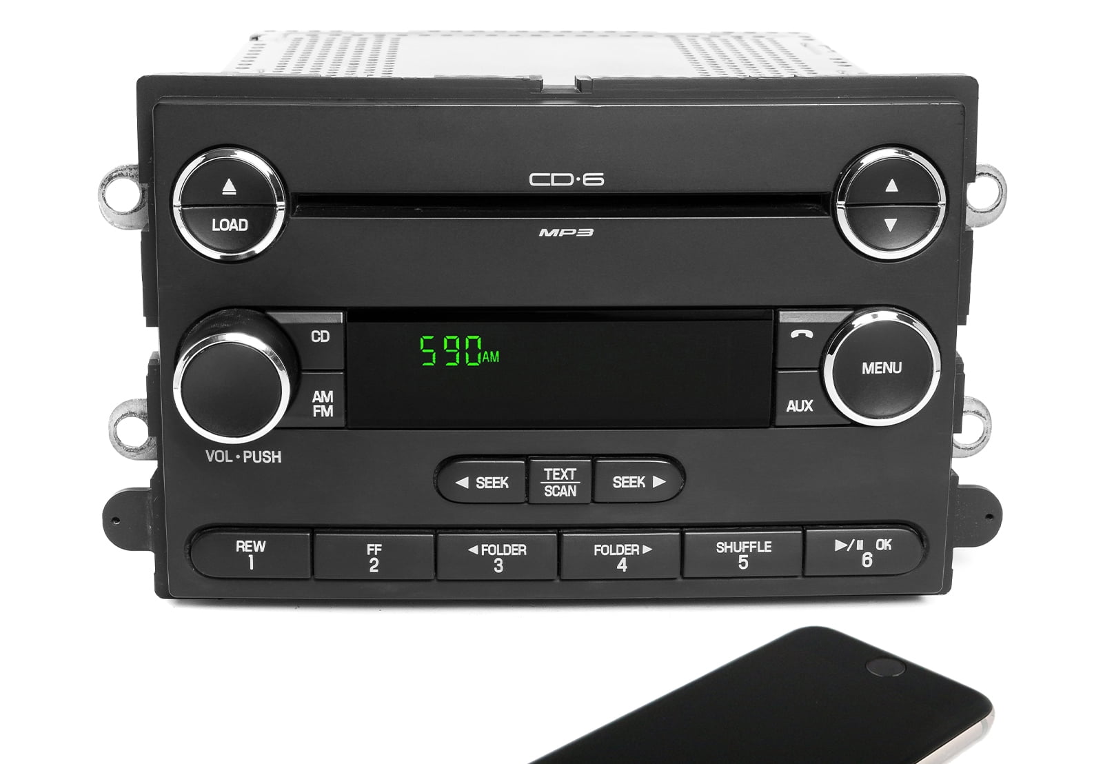 Restored 2008-09 Ford Taurus Mercury Sable AM FM 6 CD Radio w Bluetooth ...