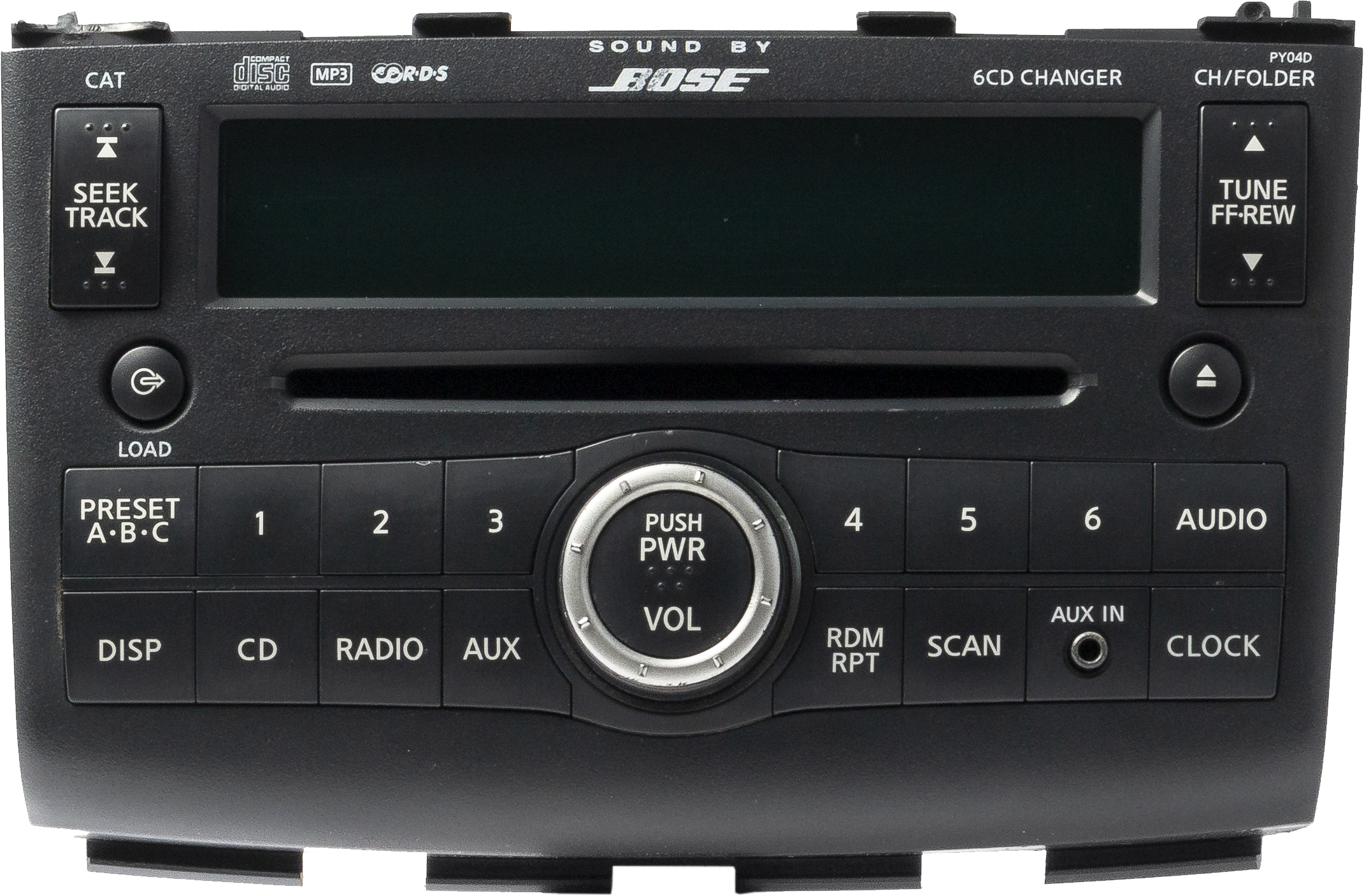 Restored 2008-09 Nissan Rogue AM FM Radio 6 Disc CD MP3 Player Aux ...